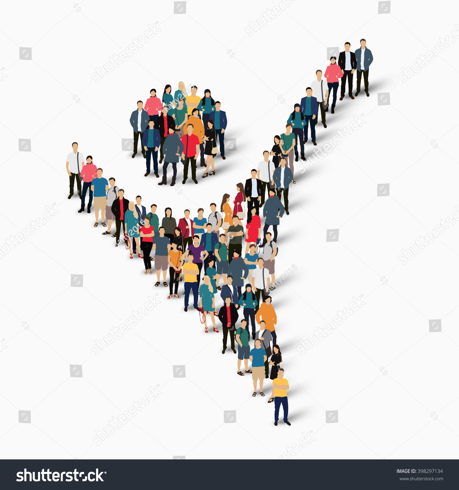 Dancing Man Symbol People Stock Vector (Royalty Free) 398297134 ...