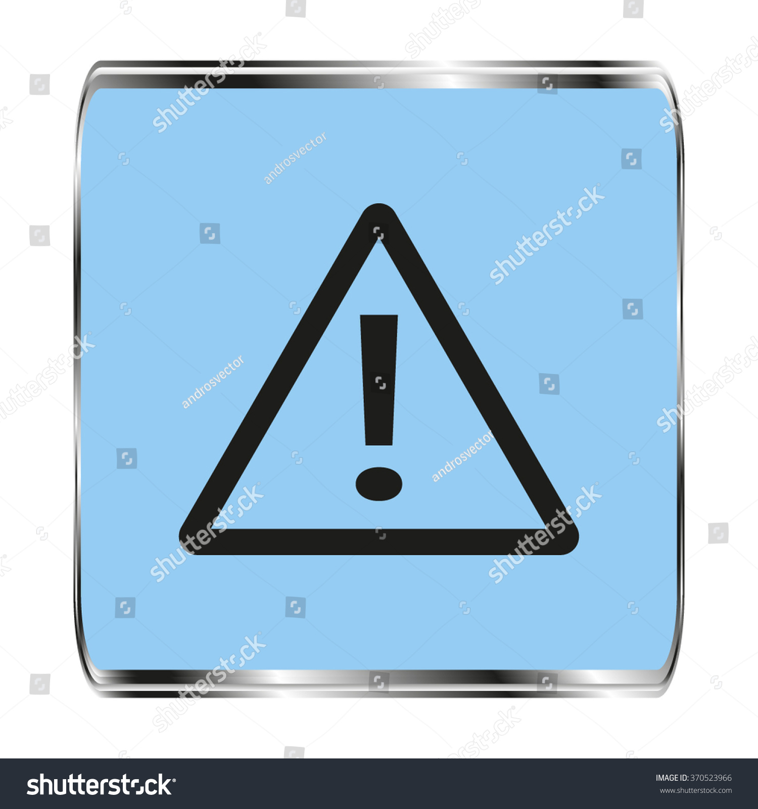 Dangerous Black Vector Icon Stock Vector (Royalty Free) 370523966 ...