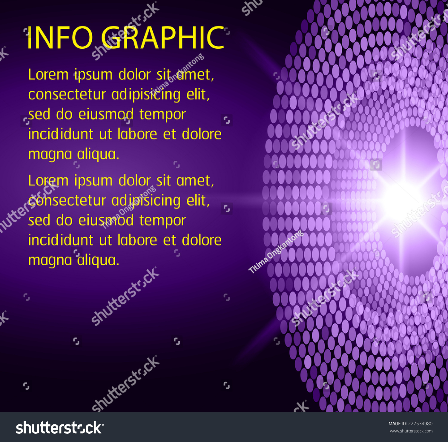 Dark Purple Light Abstract Technology Background Stock Vector (Royalty ...