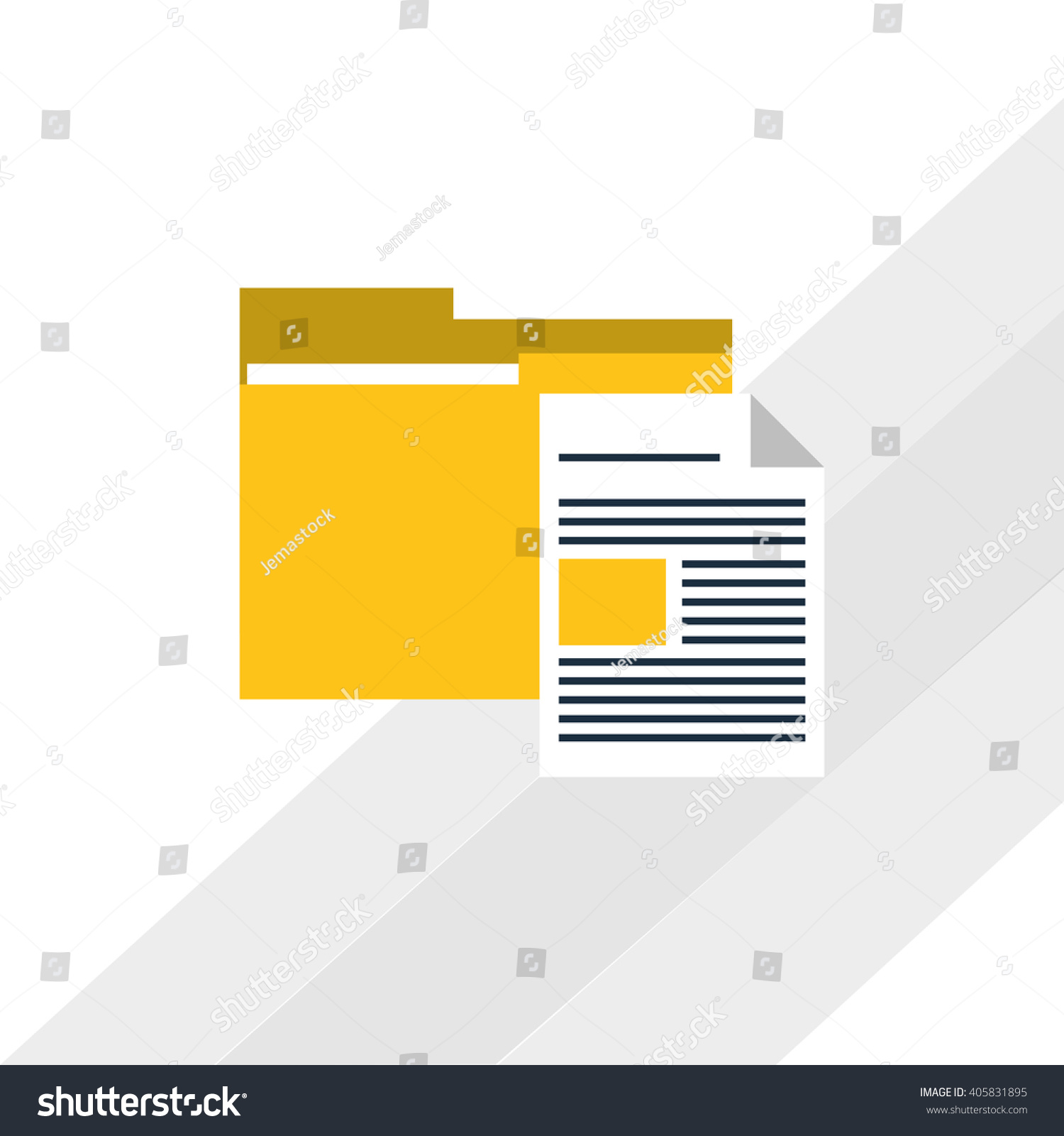 Data Center File Design Vector Illustration Stock Vector (Royalty Free ...