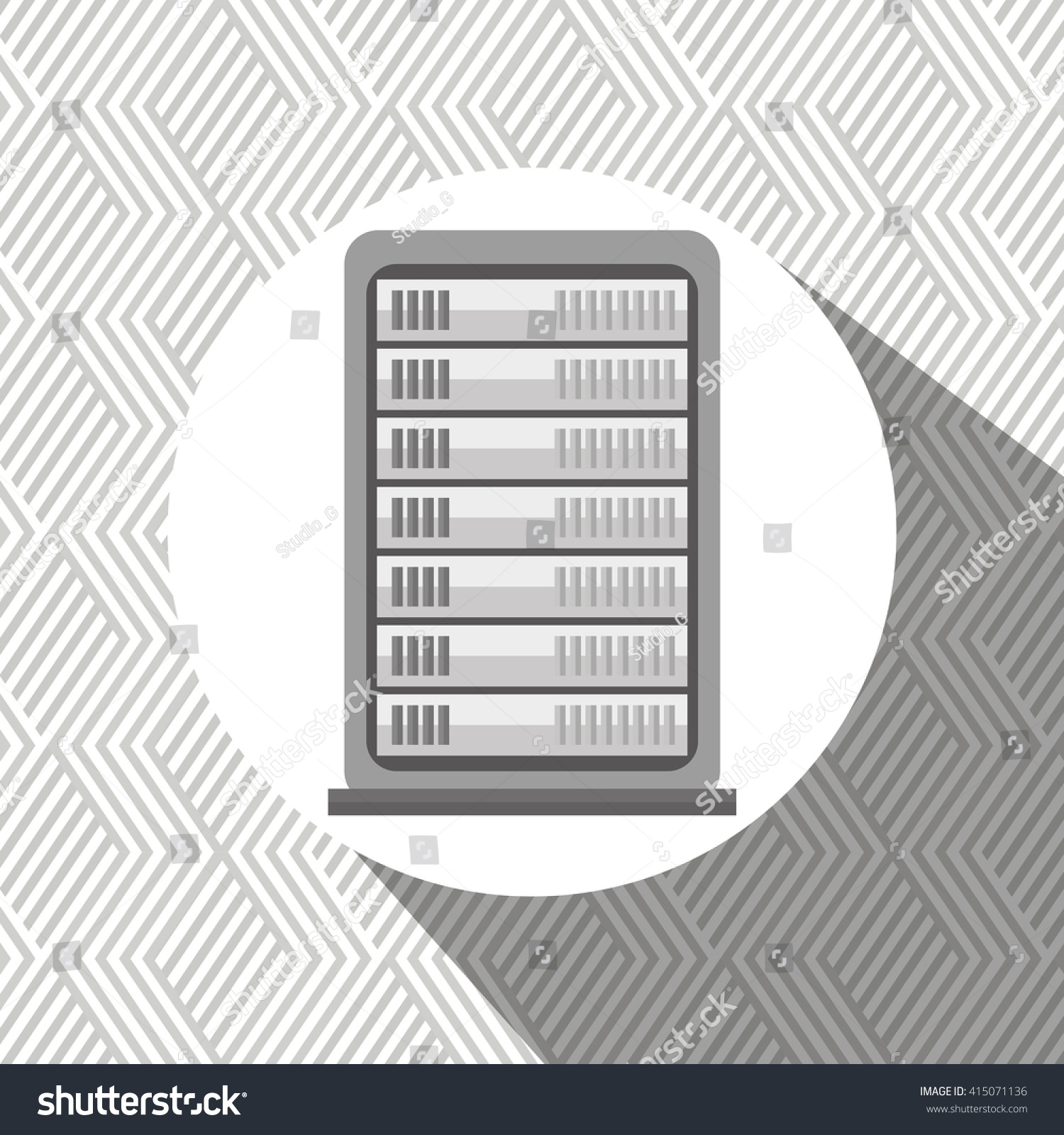 Data Center Design Stock Vector (Royalty Free) 415071136 | Shutterstock