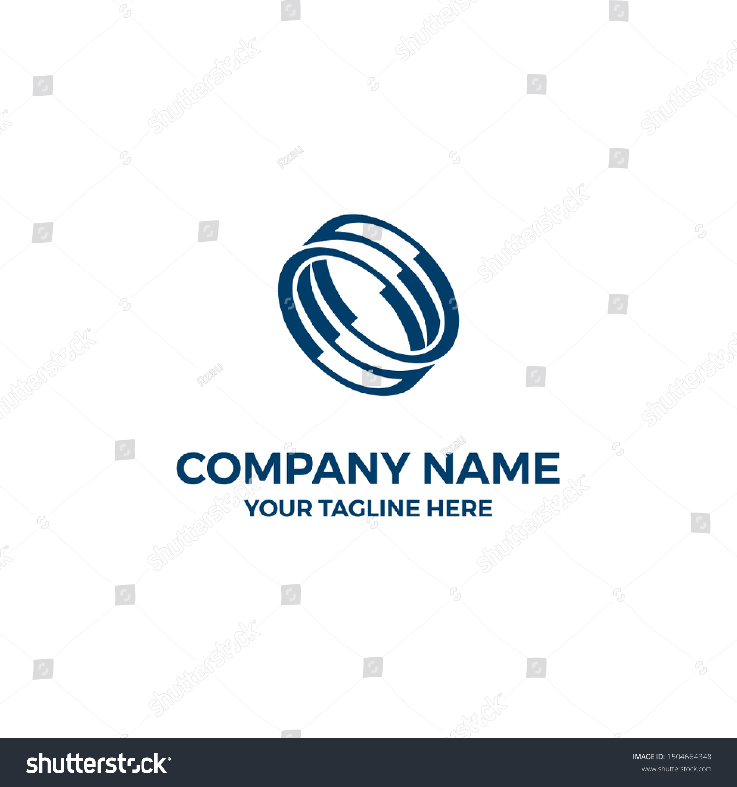 Data Infinity Loop Connection Pcb Digital Stock Vector (Royalty Free ...