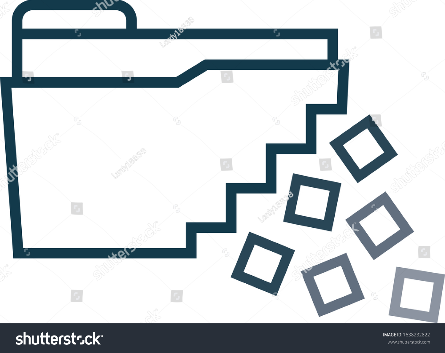 Data Loss File Icon Vector Graphic Stock Vector (Royalty Free) 1638232822 Data Loss File Icon Vector Graphic Stock Vector (Royalty Free) 1638232822