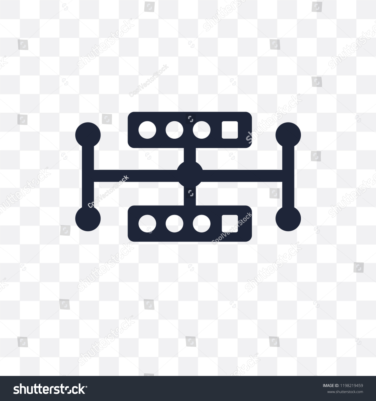 Data Share Transparent Icon Data Share Stock Vector (Royalty Free ...