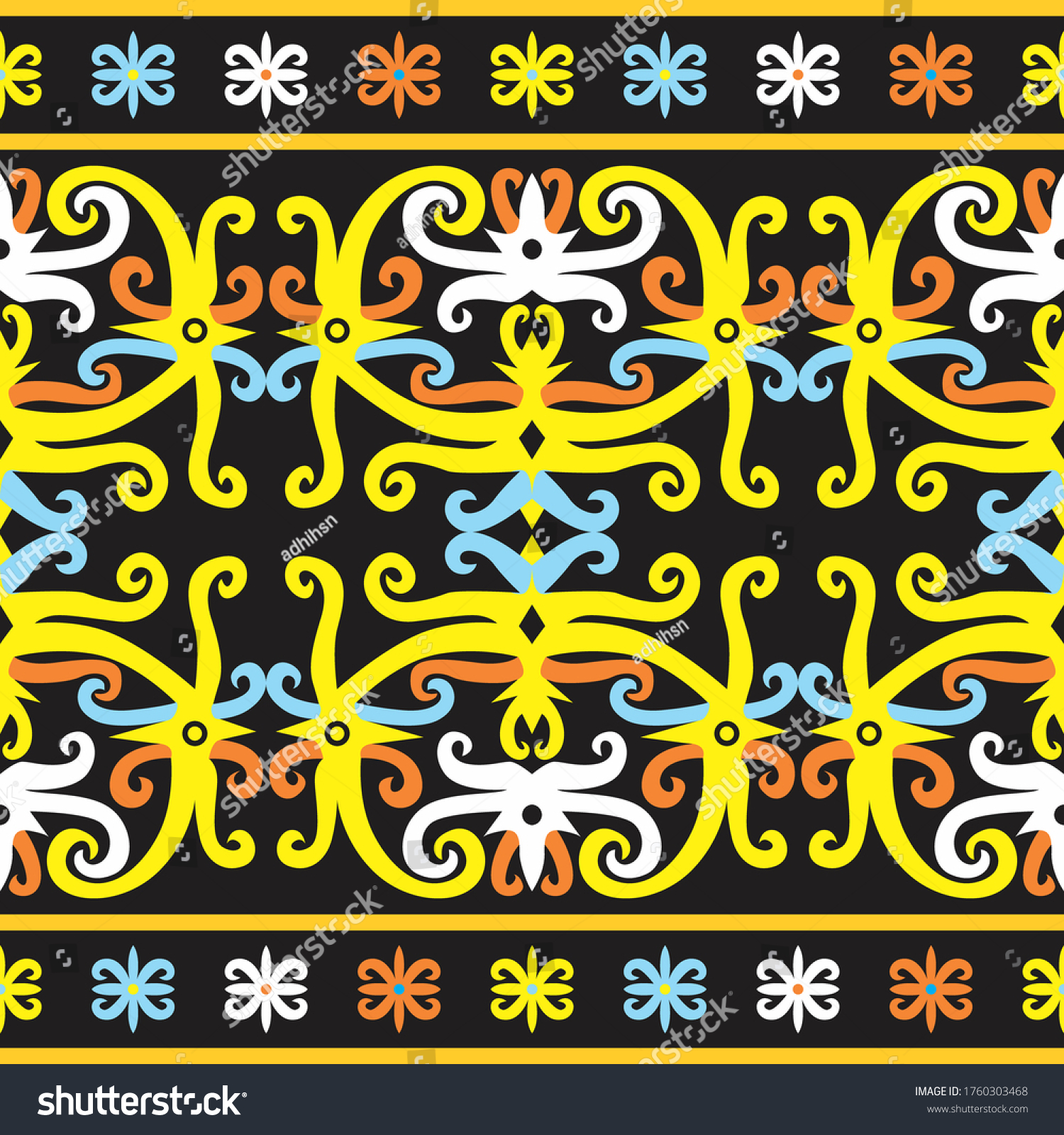 Dayak Traditional Pattern Clothes Stock Vector (Royalty Free ... Dayak Traditional Pattern Clothes Stock Vector (Royalty Free ...