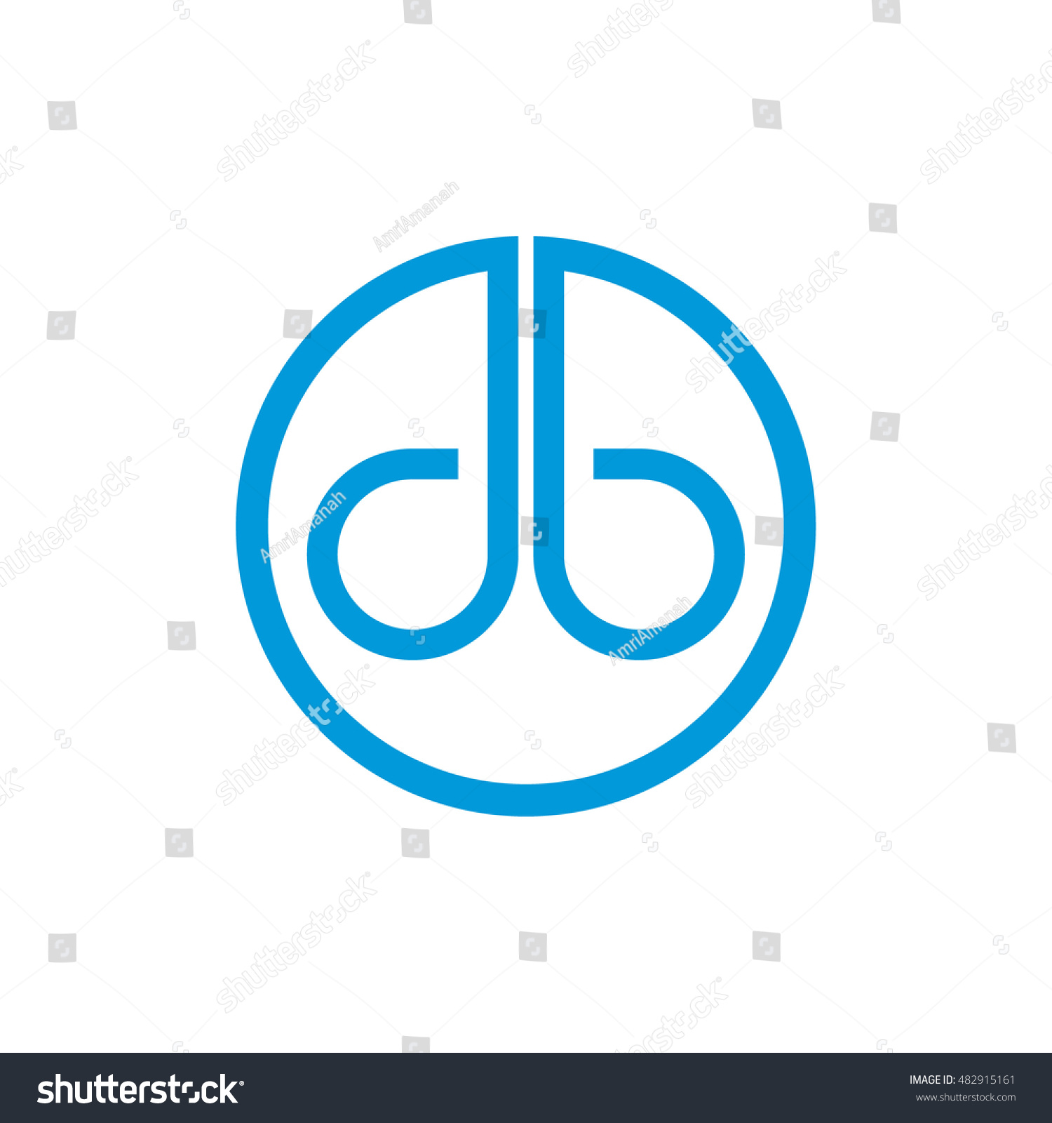 Db Logo Icon Stock Vector (Royalty Free) 482915161 | Shutterstock