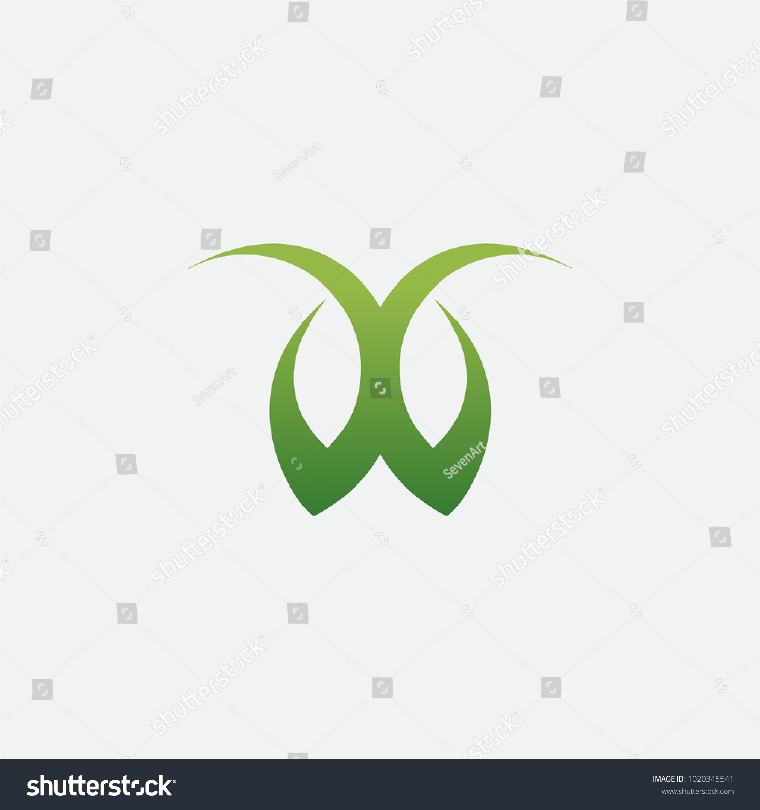 Db Nature Logo Abstract Vector Alphabet: เวกเตอร์สต็อก (ปลอดค่า ...