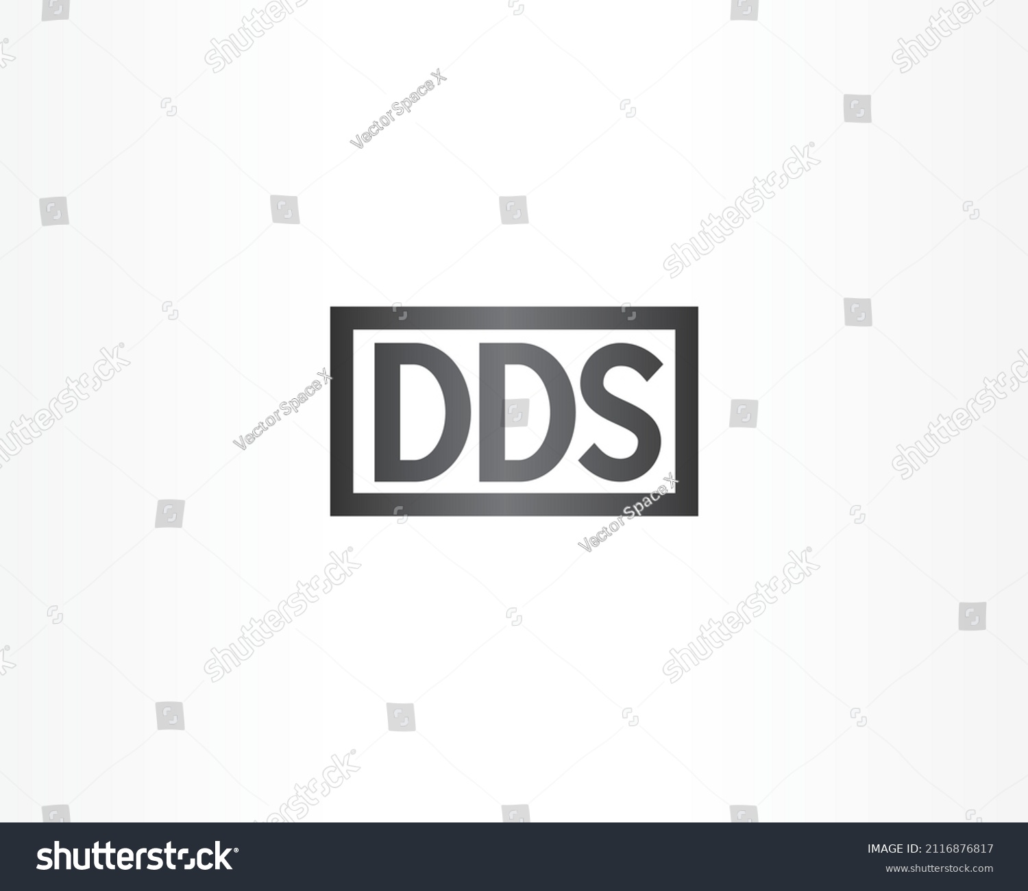 Dds Letter Icon Concept Logo Design Stock Vector (Royalty Free ...