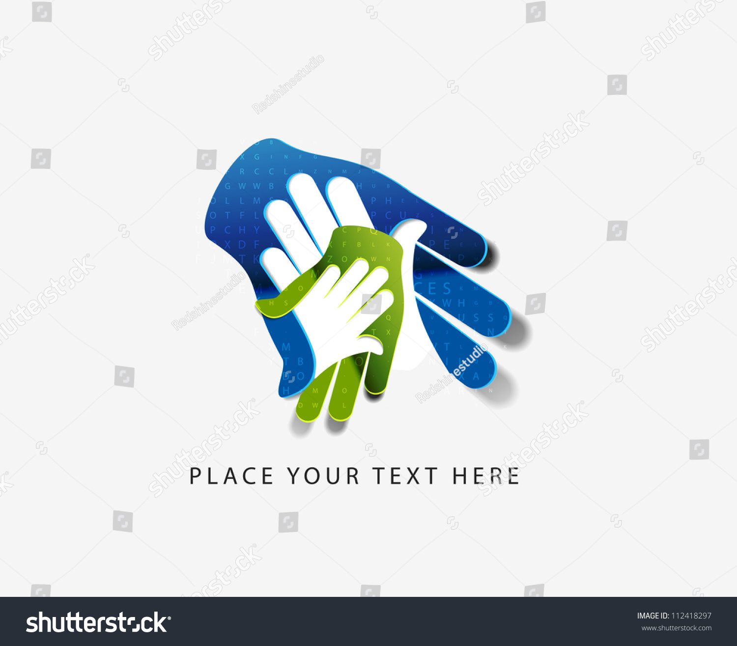 Deal Hand Shake Vector Design Element Stock Vector (Royalty Free) 112418297