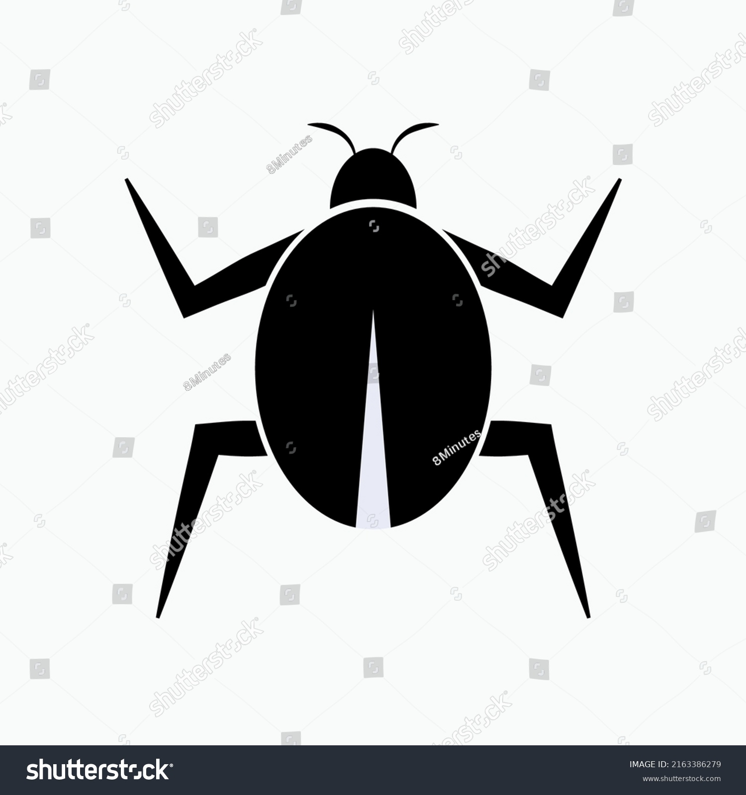 Debug Icon Hackers Symbol Vector Stock Vector (Royalty Free) 2163386279 ...