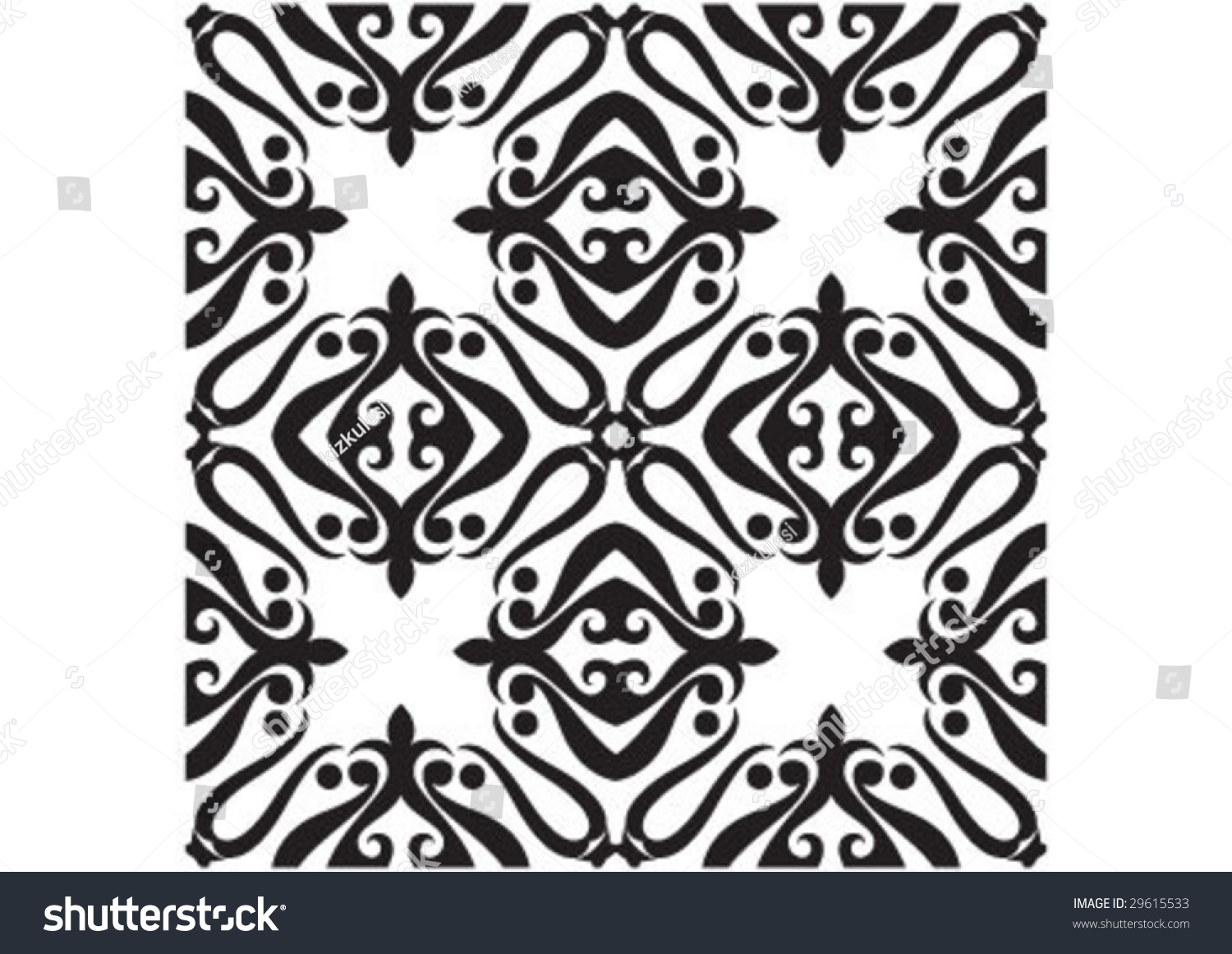 Decorative Border Very Nice Texture Design: เวกเตอร์สต็อก (ปลอดค่า ...