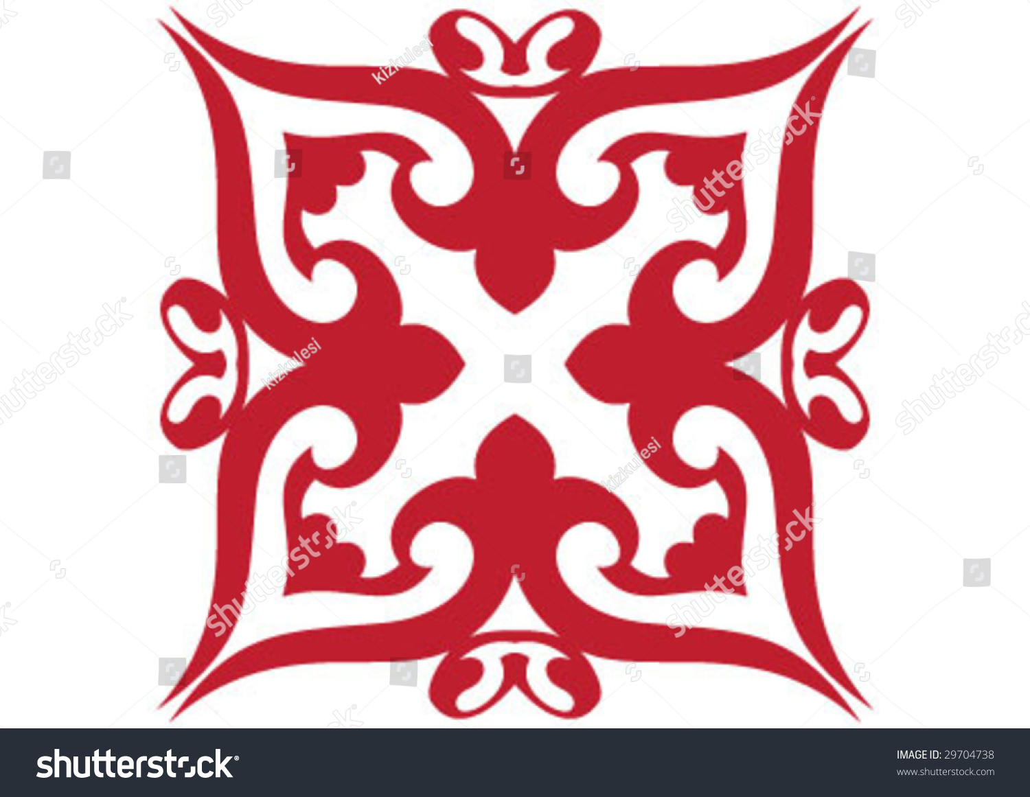 Decorative Border Very Nice Texture Design Stock Vector (Royalty Free ...