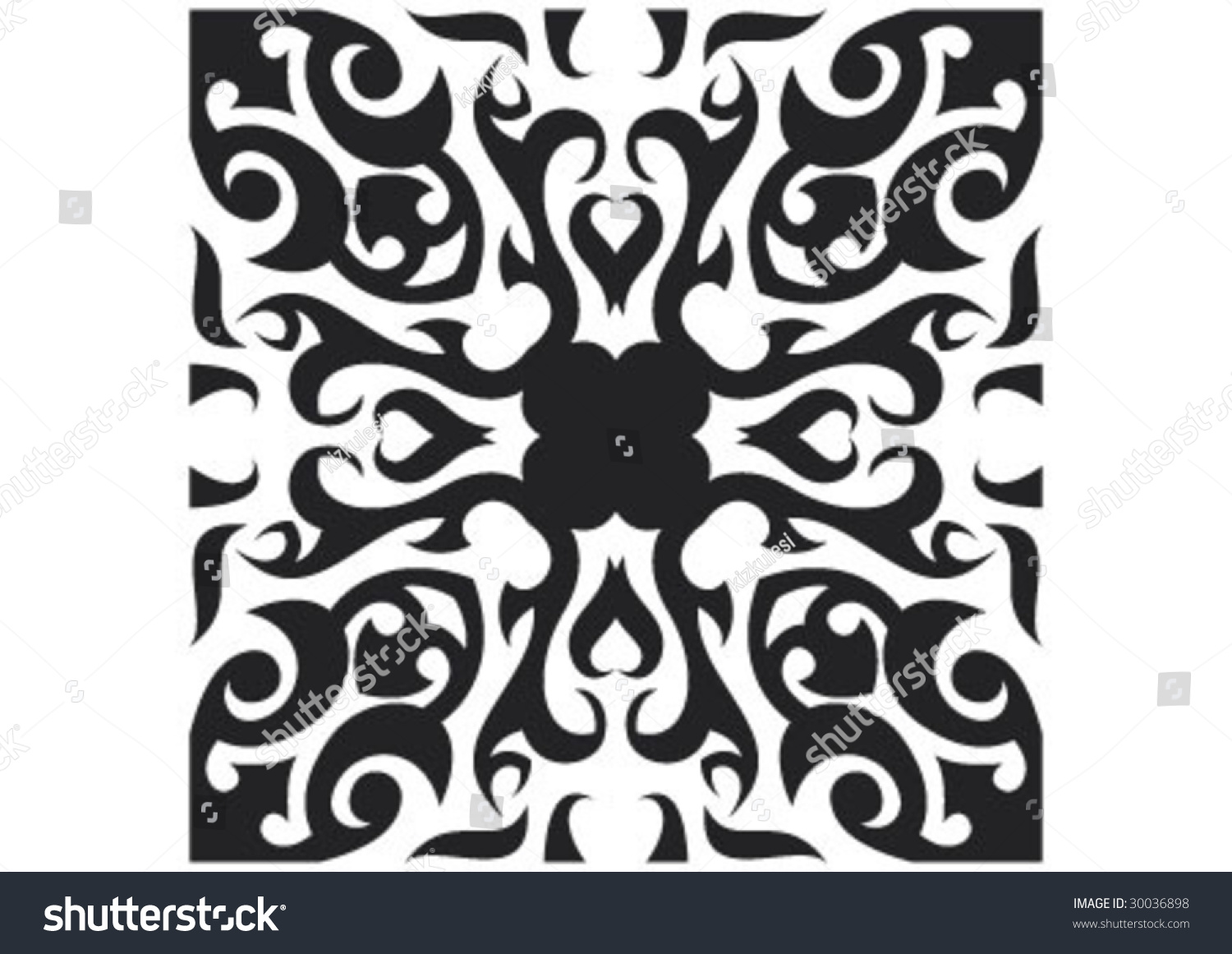 Decorative Border Very Nice Texture Design Stock Vector (Royalty Free ...
