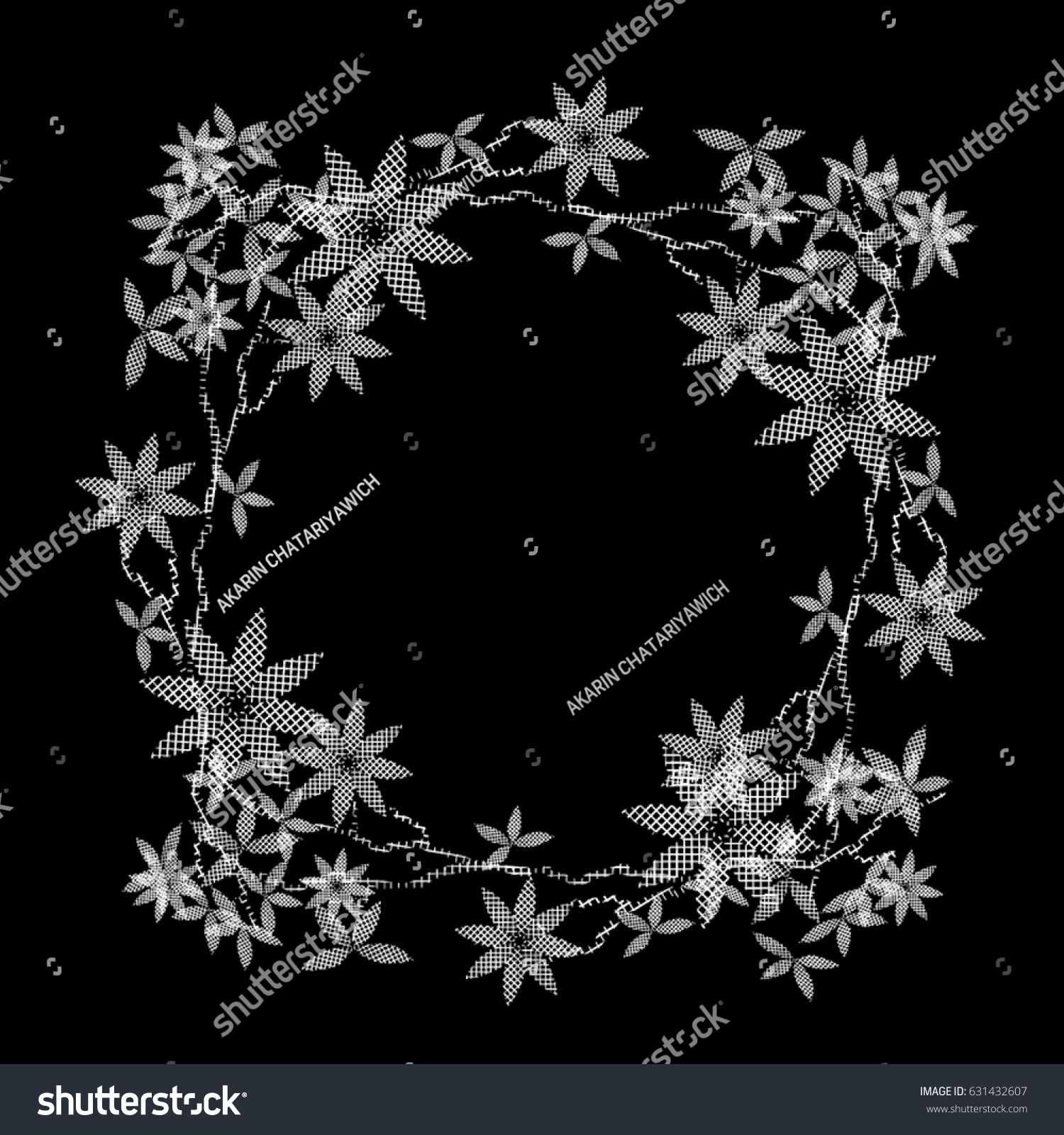 Decorative Vintage Framework Stock Vector (Royalty Free) 631432607 ...