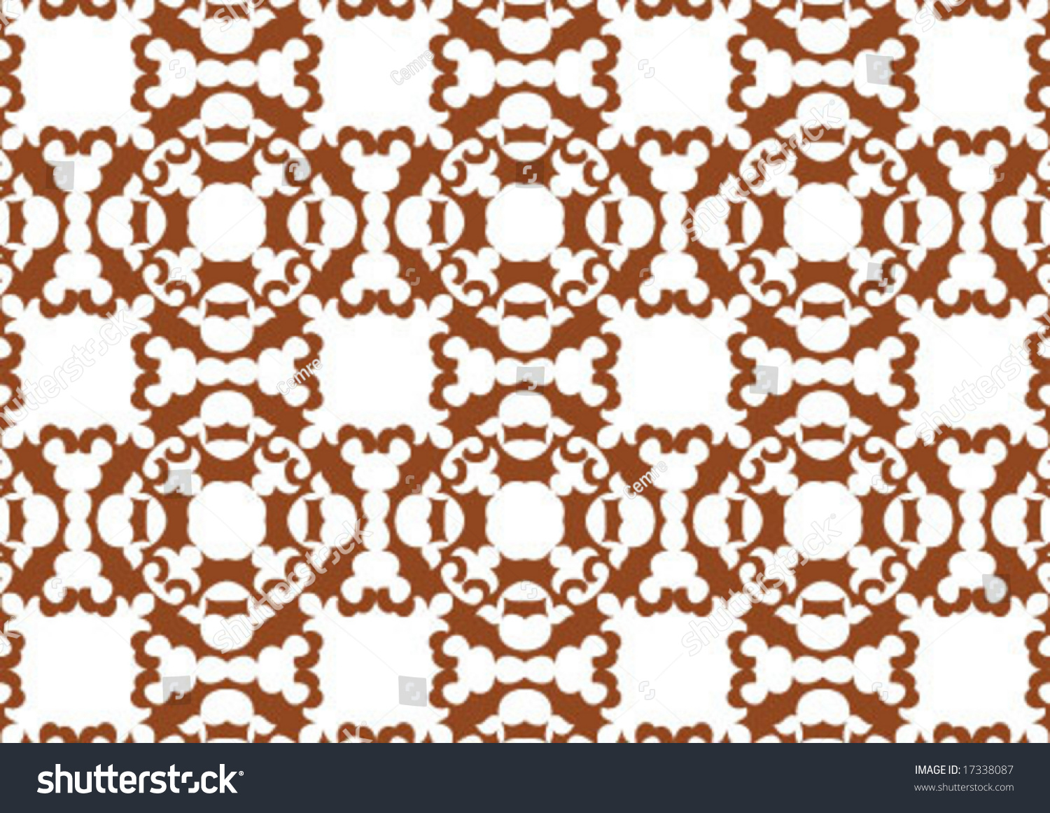 Decorative Wallpaper Design Shape Stock Vector (Royalty Free) 17338087 ...