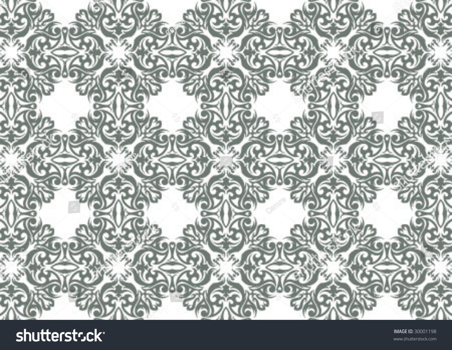 Decorative Wallpaper Design Shape Stock Vector (Royalty Free) 30001198 ...