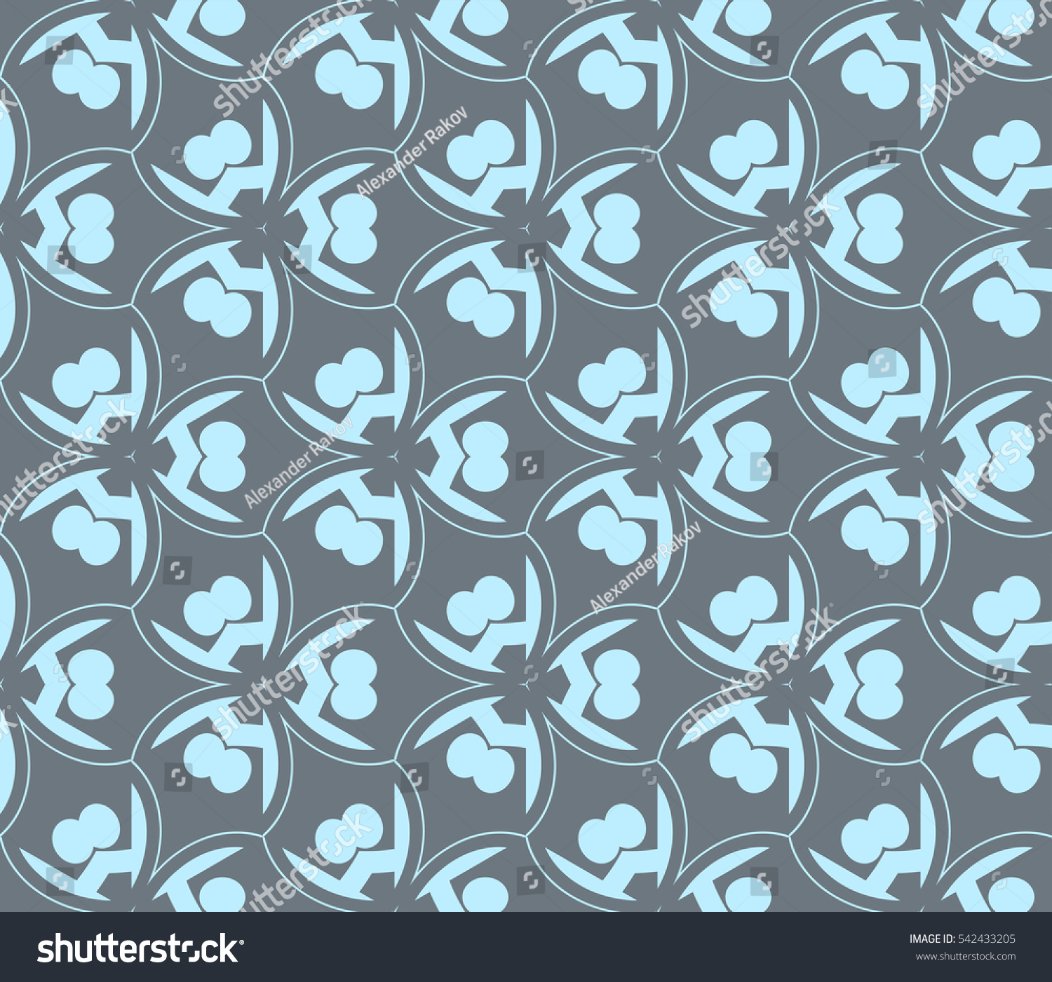 Decorative Wallpaper Design Shape Stock Vector (Royalty Free) 542433205 ...