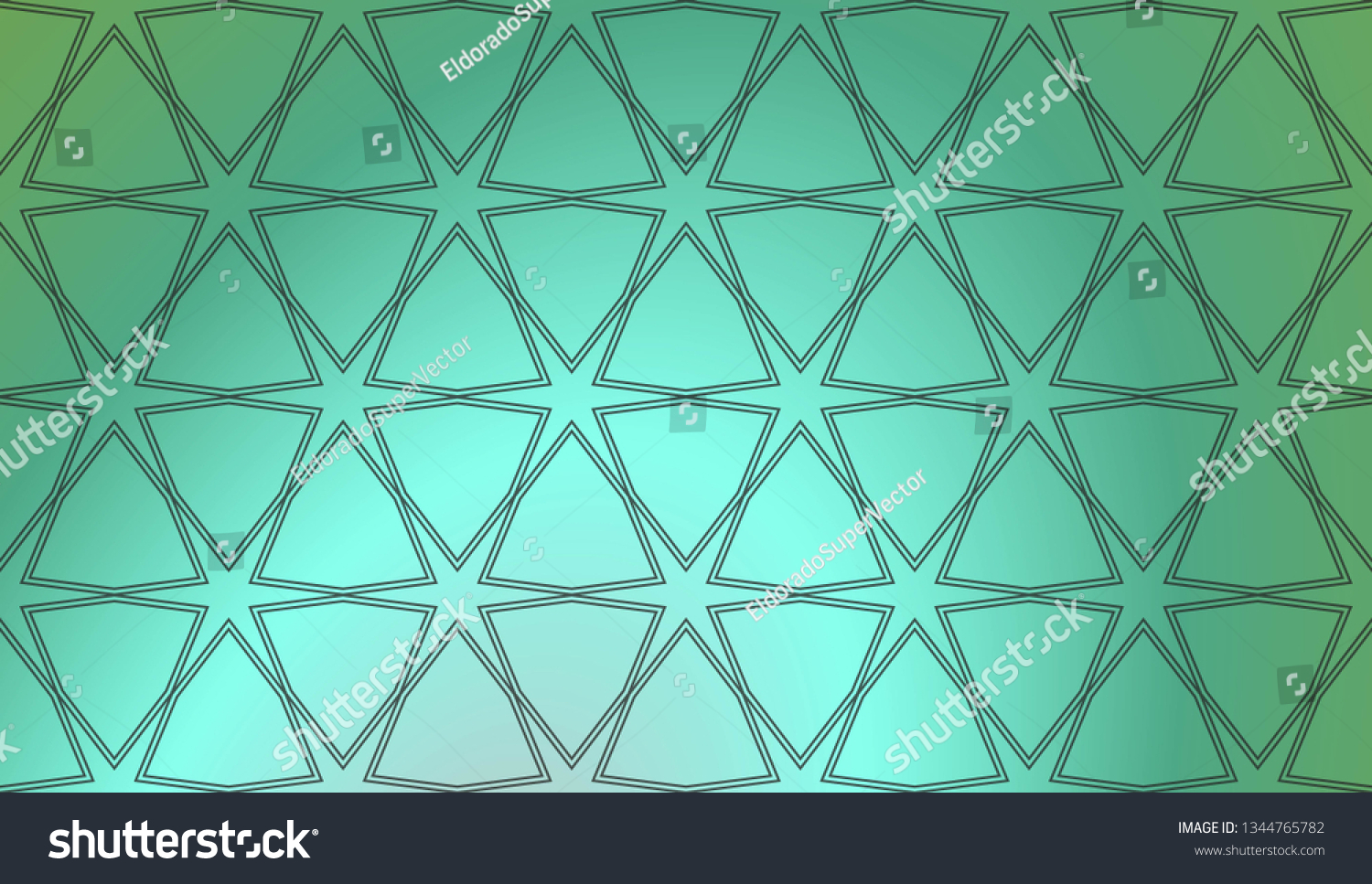 Decorative Wallpaper Design Shapevector Background Stock Vector ...