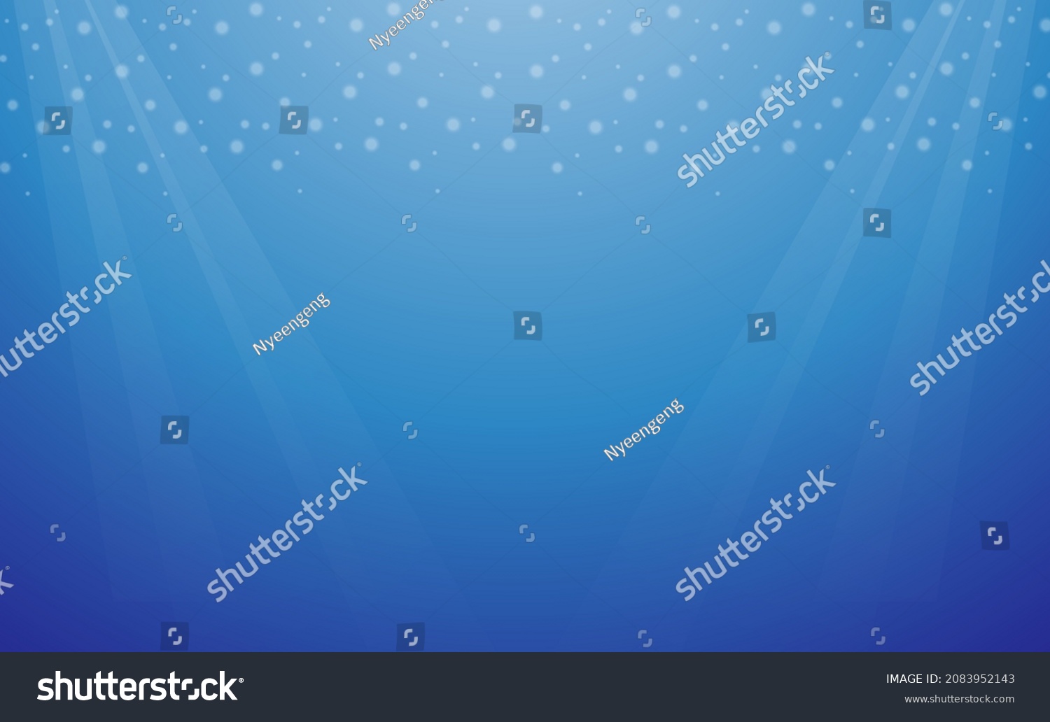Deep Blue Ocean Under Water Background Stock Vector (Royalty Free ...