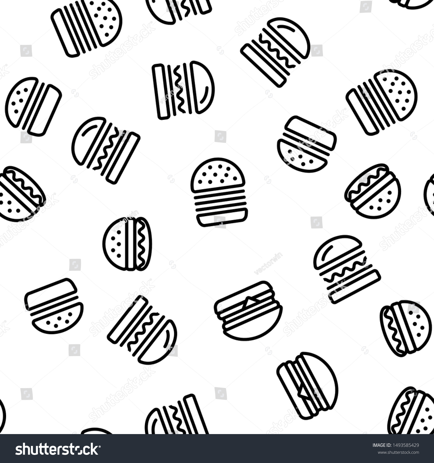 22,693 imágenes de Burger pattern - Imágenes, fotos y vectores de stock ...