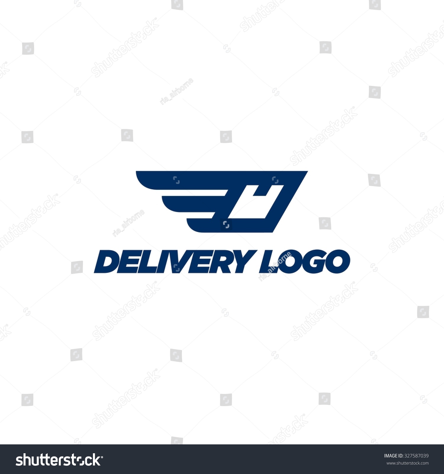 Delivery Logo Template Stock Vector (Royalty Free) 327587039 | Shutterstock