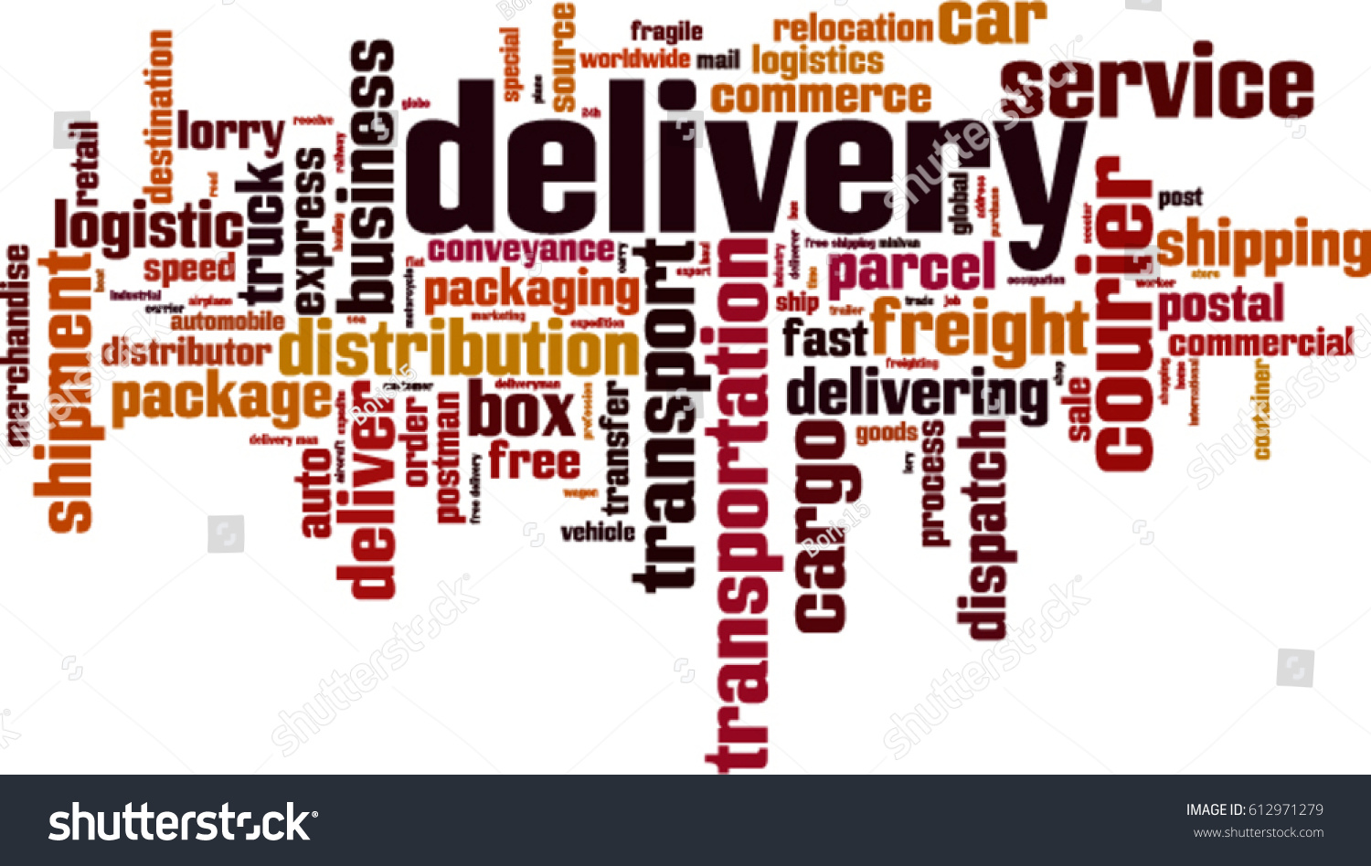 Delivery Word Cloud Concept Vector Illustration Stock Vector (Royalty Free) 612971279 | Shutterstock