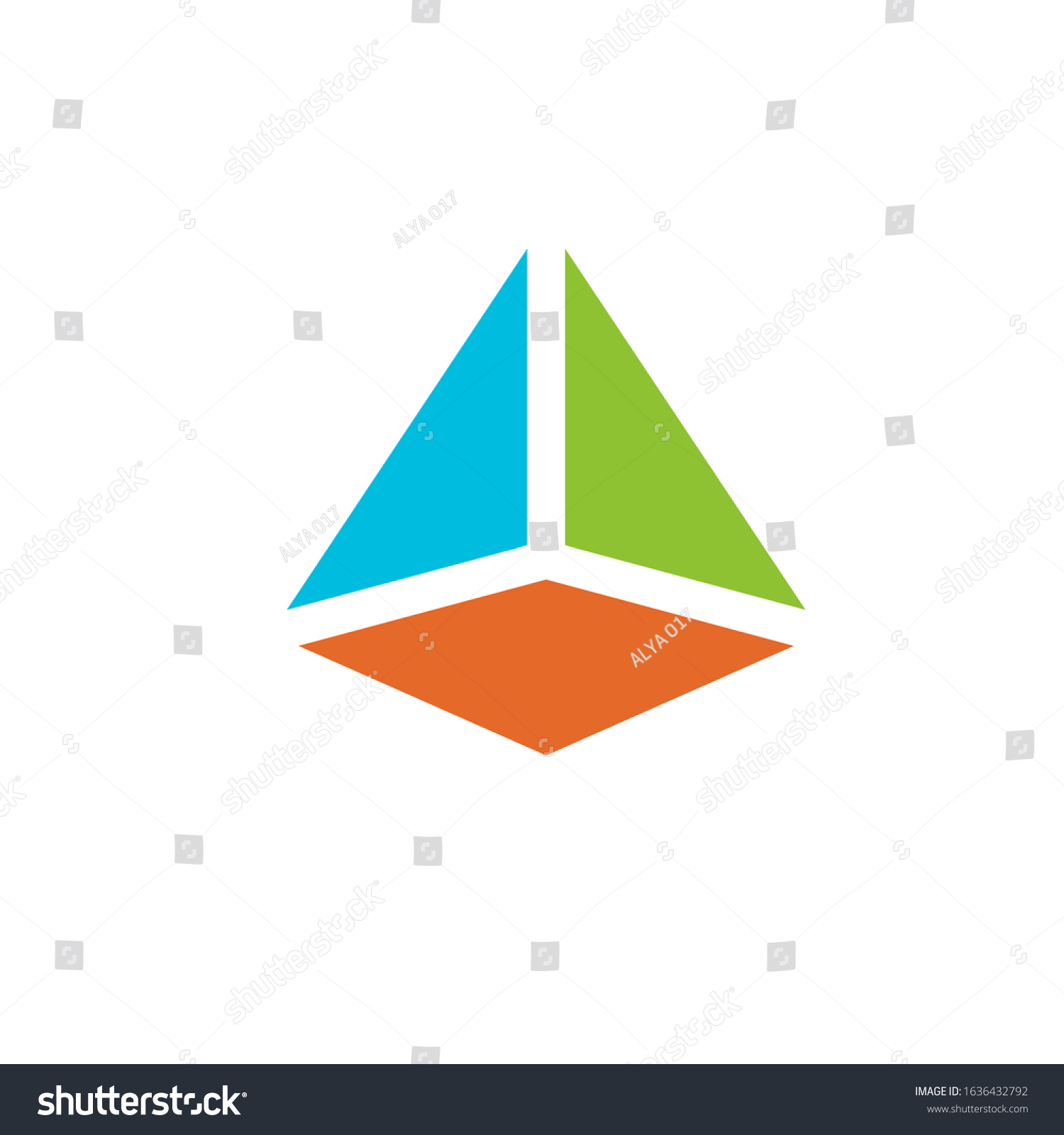 Delta Logo Design Modern Template: vector de stock (libre de regalías ...