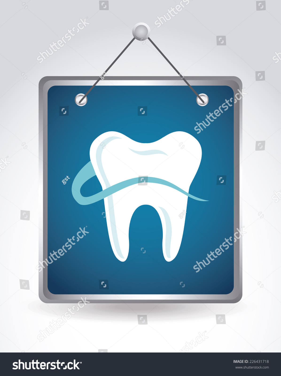 Dental Graphic Design Vector Illustration Stock Vector (Royalty Free ...
