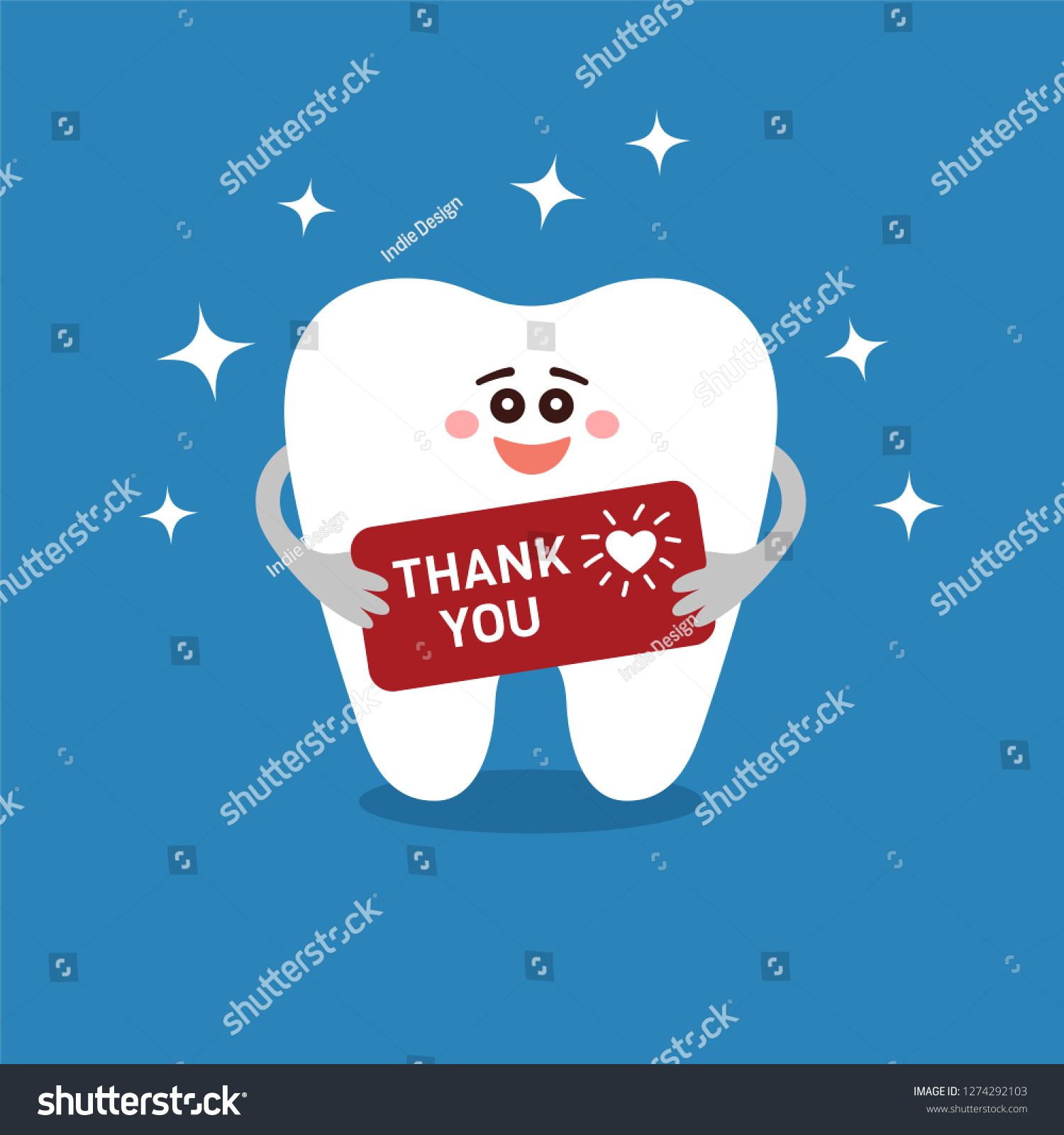 Dental Thank You Card Smiling Cartoon: vector de stock (libre de ... Dental Thank You Card Smiling Cartoon: vector de stock (libre de ...