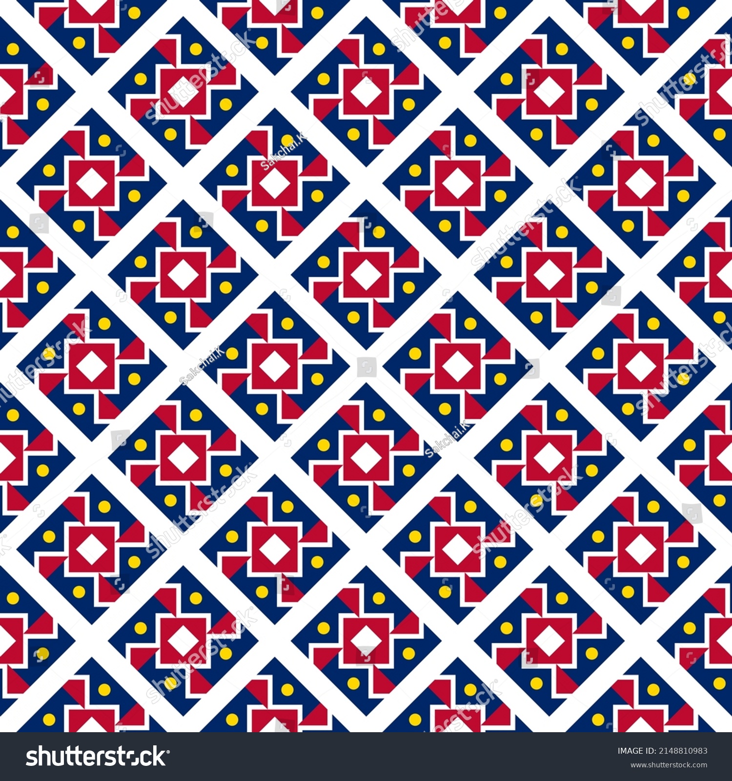 Denver Flag Pattern Abstract Background Vector Stock Vector (Royalty ...