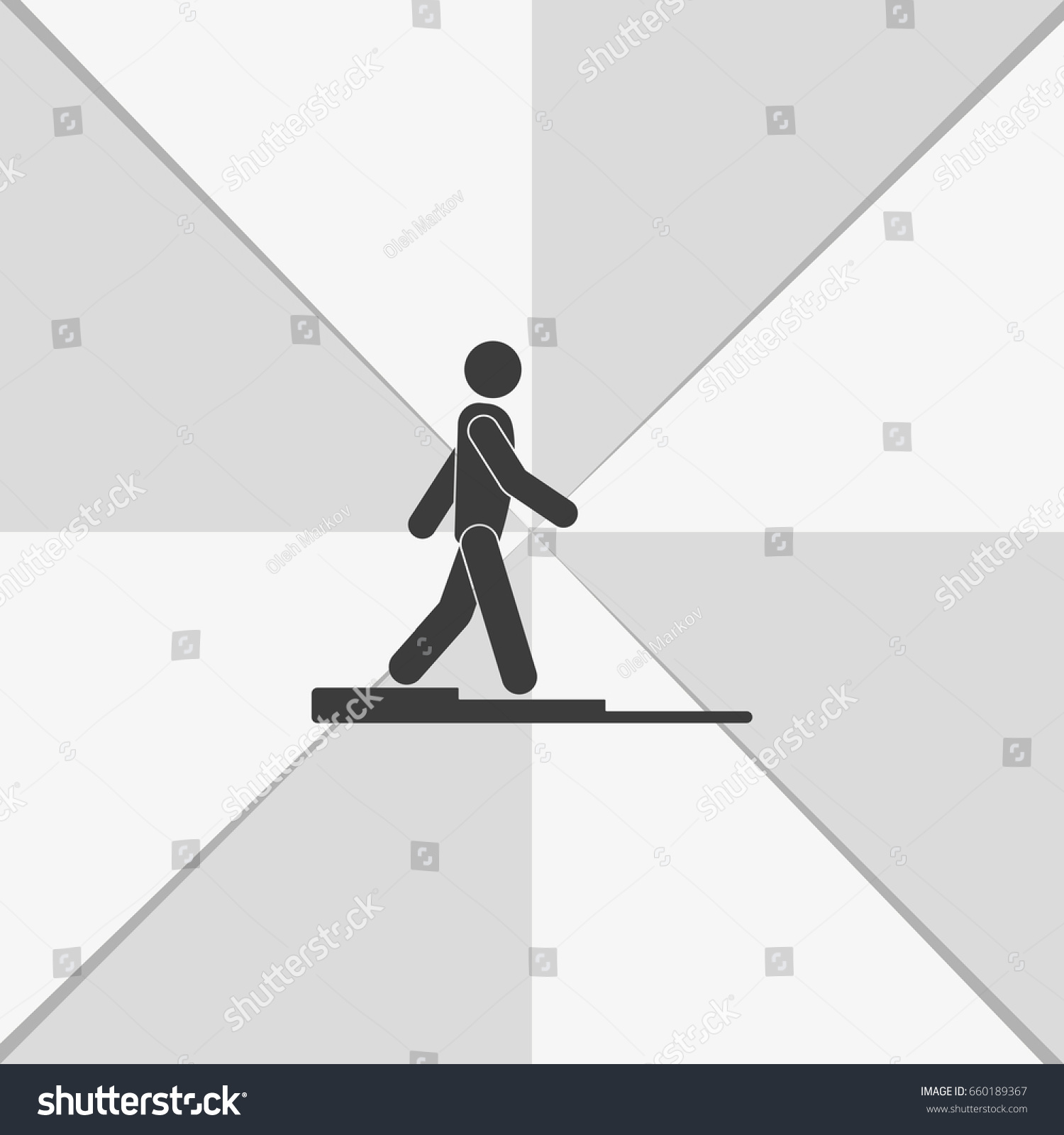 Descent Down Stairs: vector de stock (libre de regalías) 660189367 ...