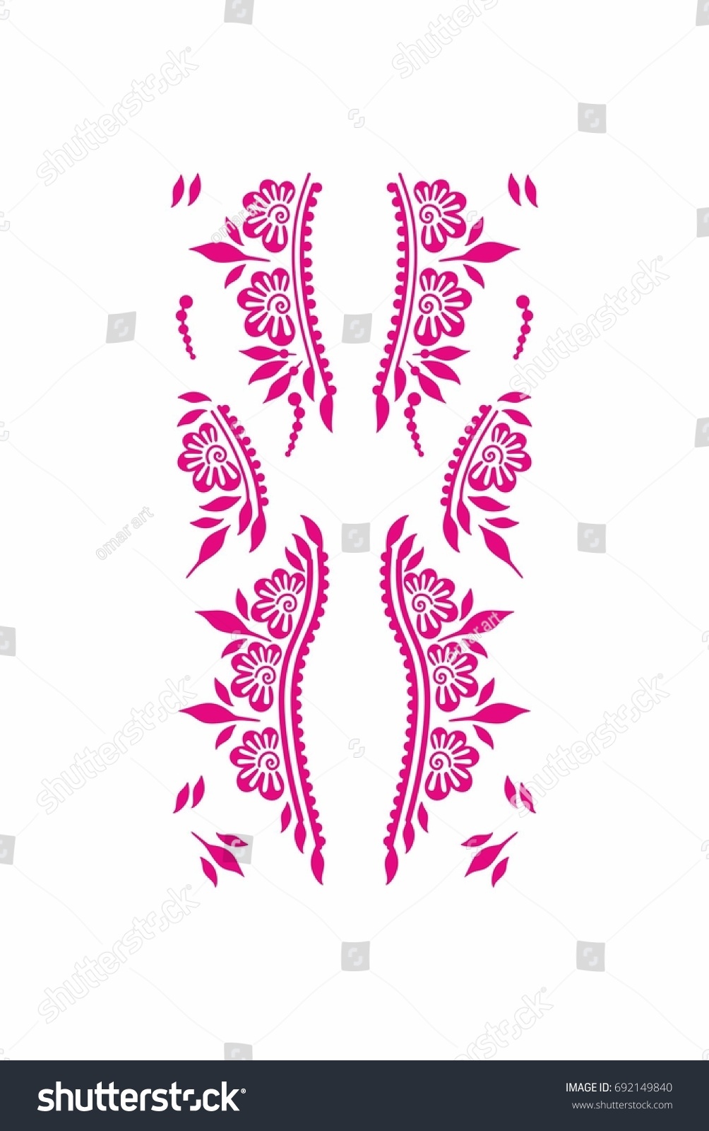 Design Tattoo Sticker Stock Vector (Royalty Free) 692149840 | Shutterstock
