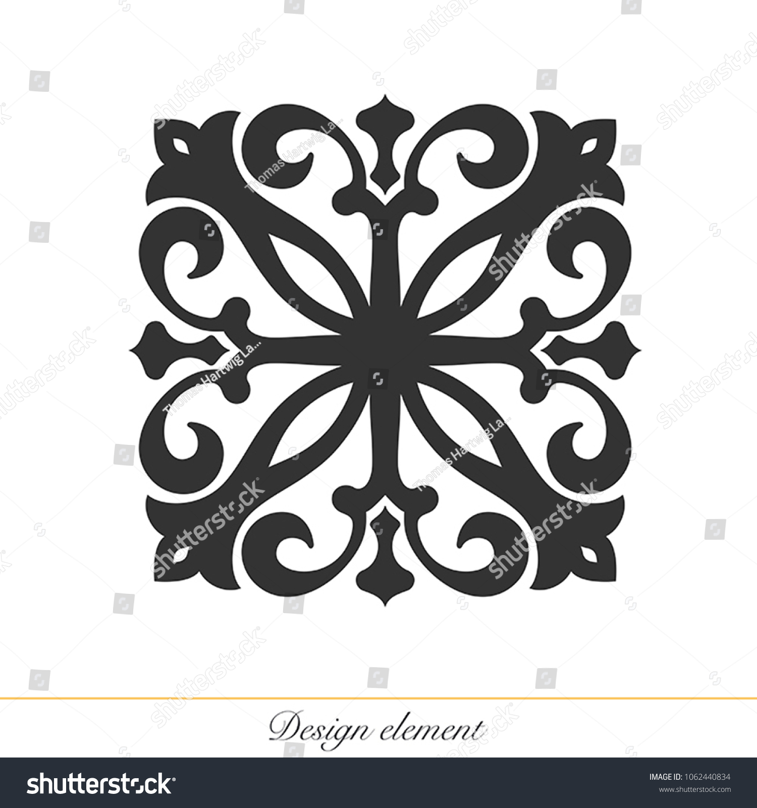 Design Element Decorations Vector Illustration Stock Vector (Royalty ...