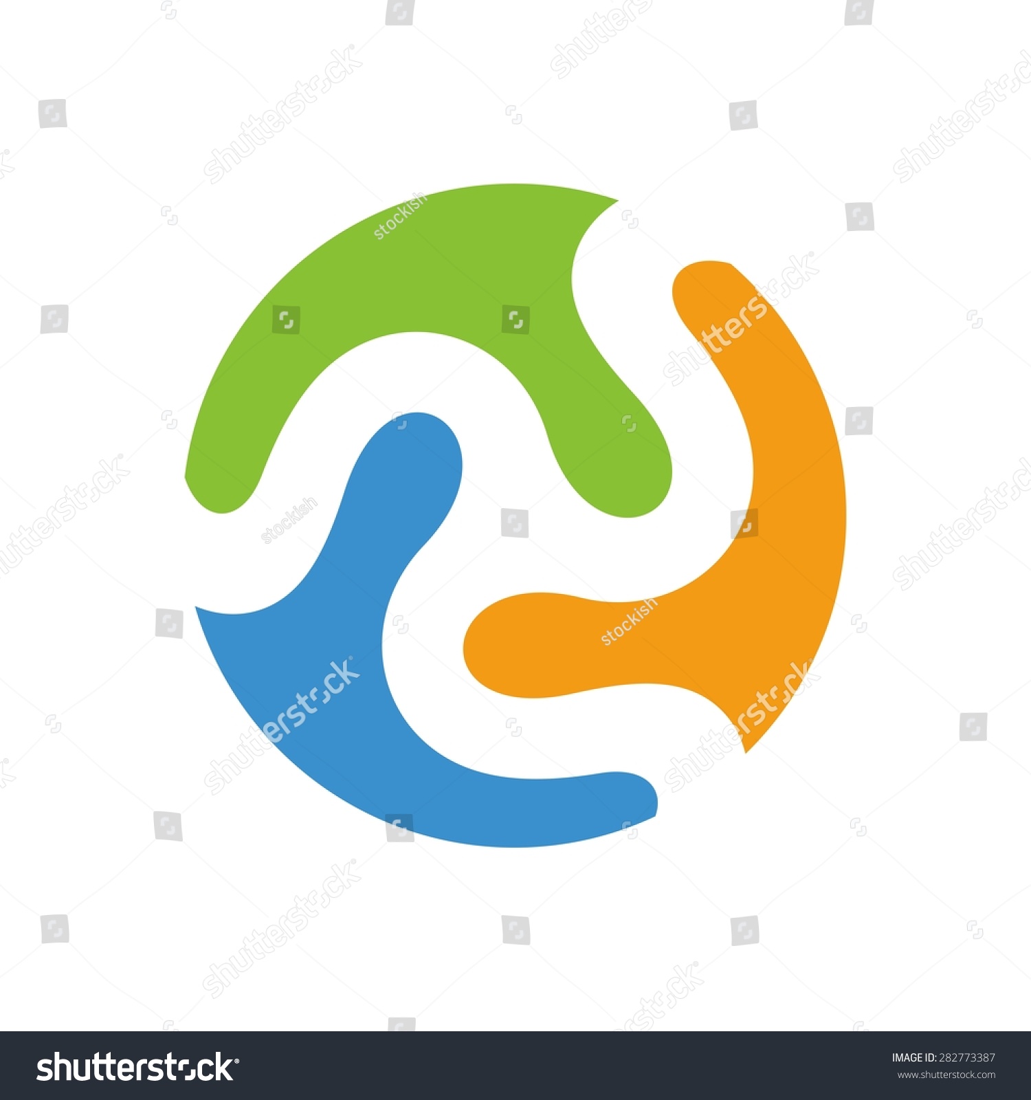 Design Round Logo Element S Circle Stock Vector (Royalty Free) 282773387