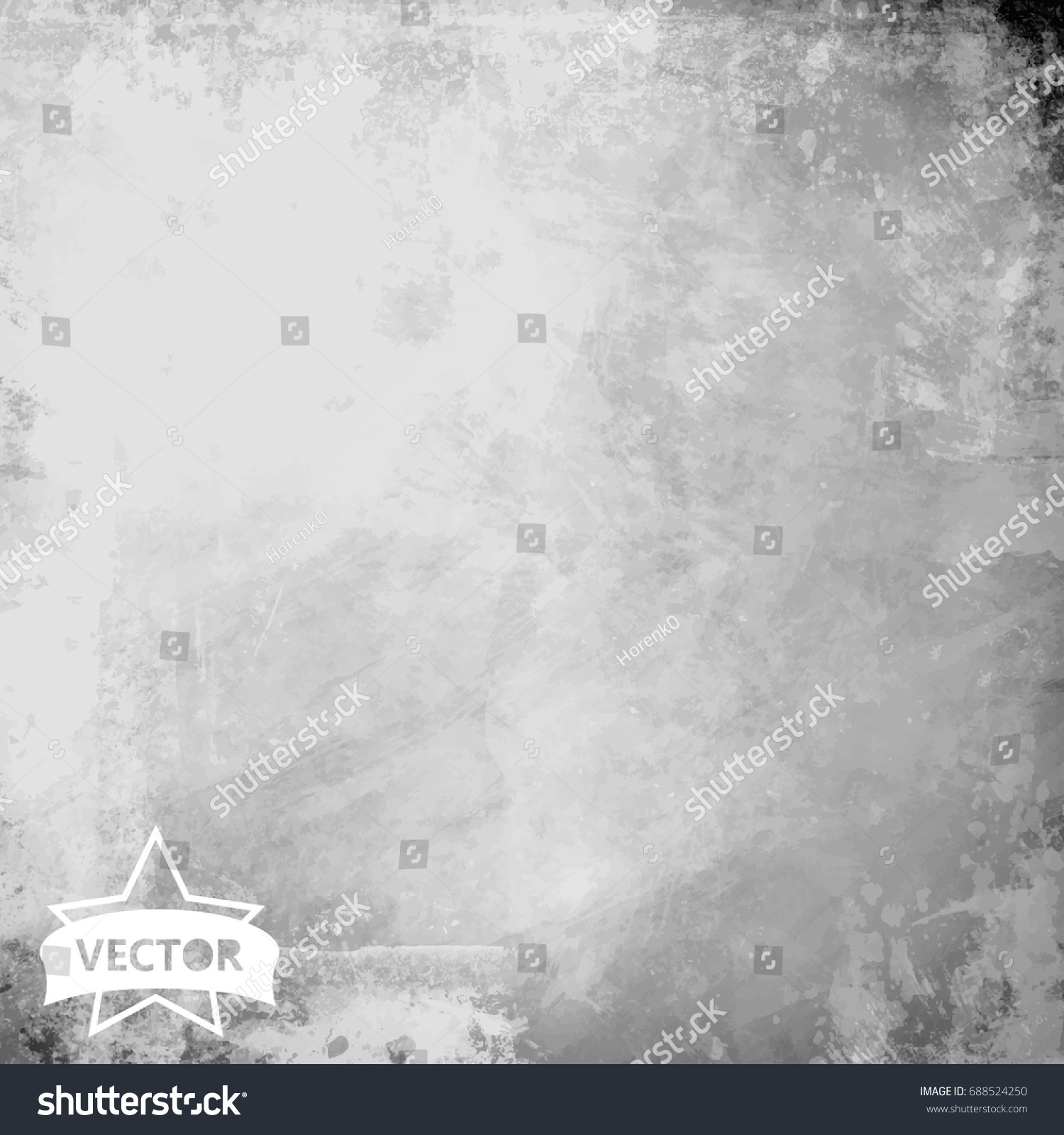 Designed Grunge Paper Texture Stock Vector (Royalty Free) 688524250 ...
