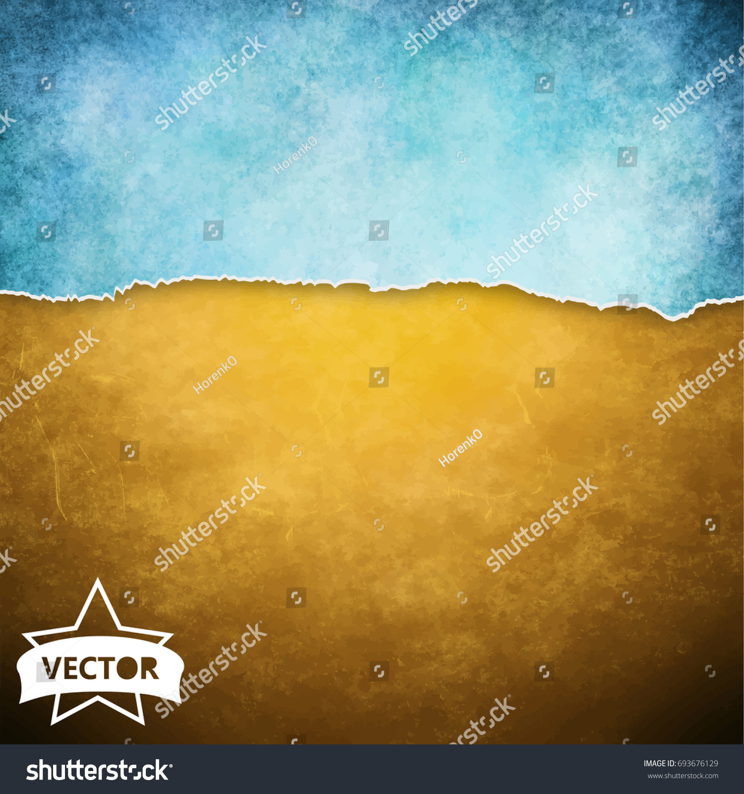 Designed Grunge Paper Texture Stock Vector (Royalty Free) 693676129 ...