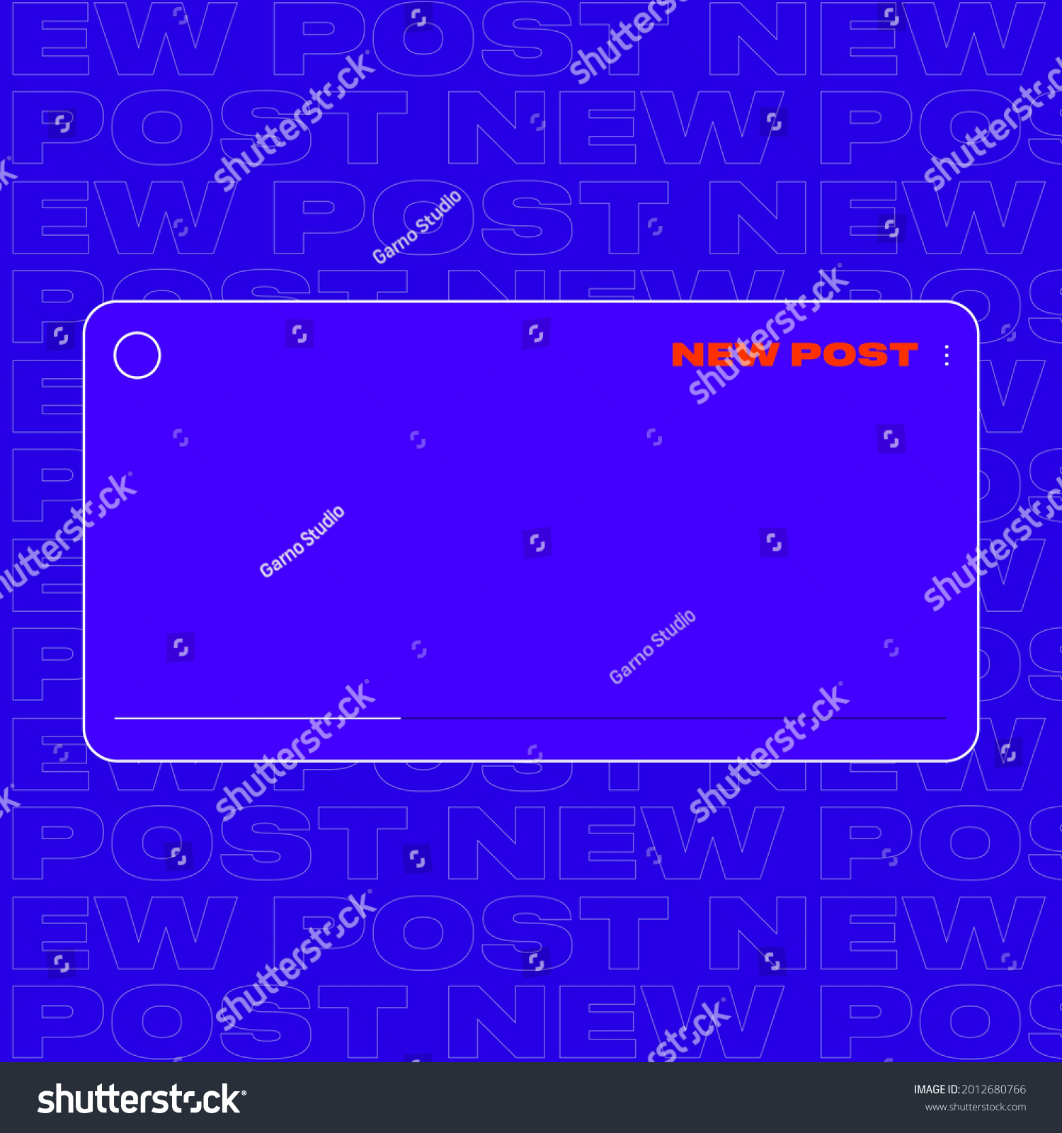 Desktop Post Digital Stroke Design Bright Stock Vector (Royalty Free ...