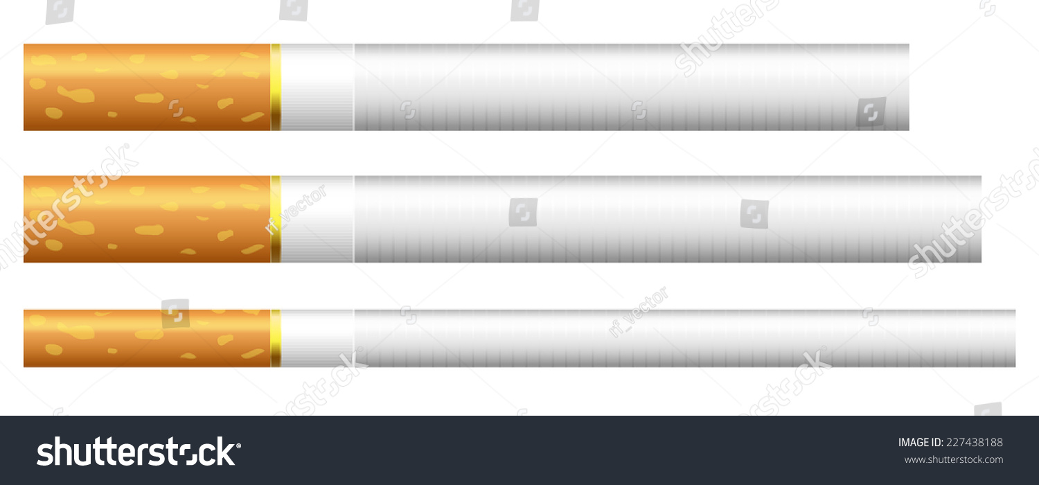 Detailed Cigarettes Stock Vector (Royalty Free) 227438188