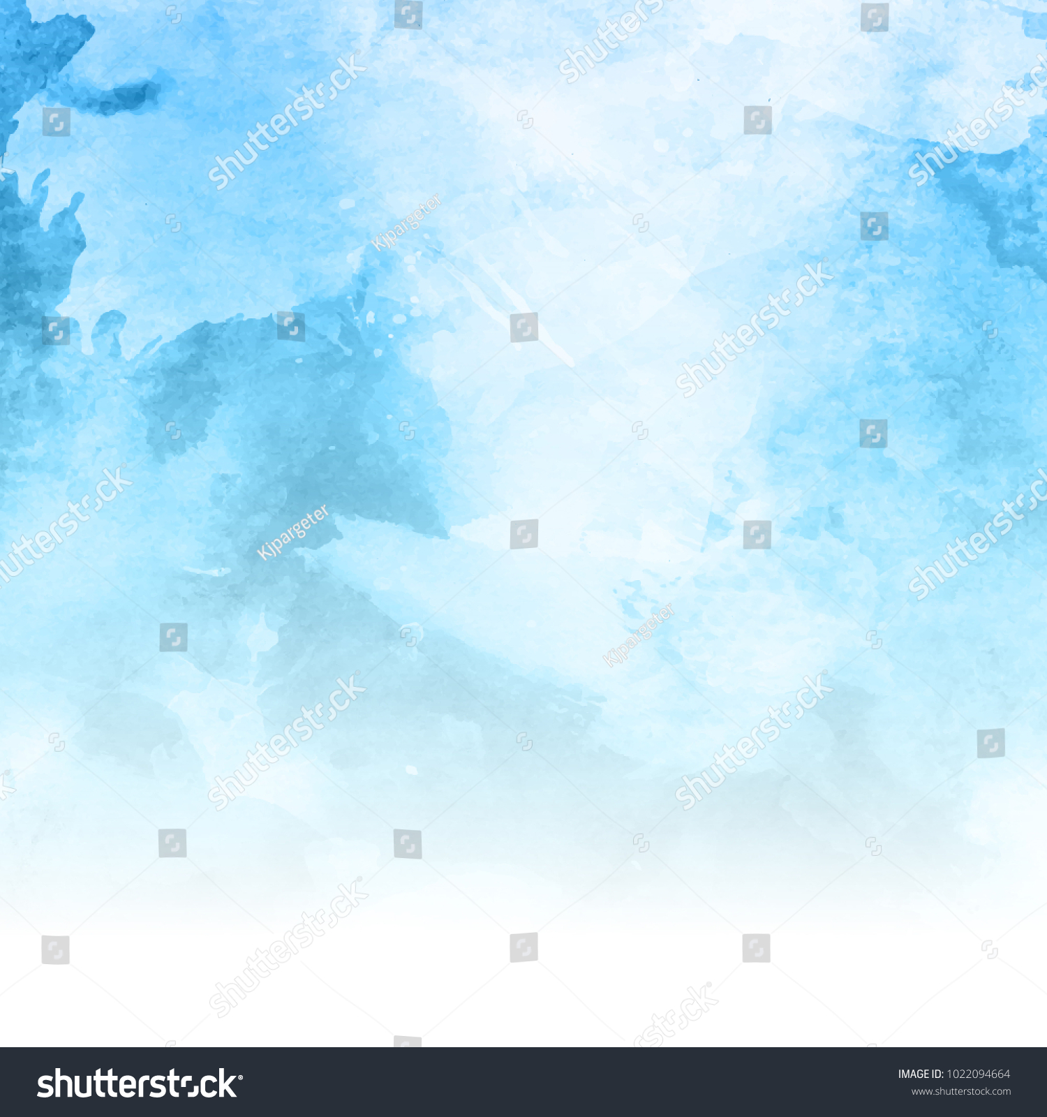 Detailed Watercolour Paint Texture Background Stock Vector (Royalty ...