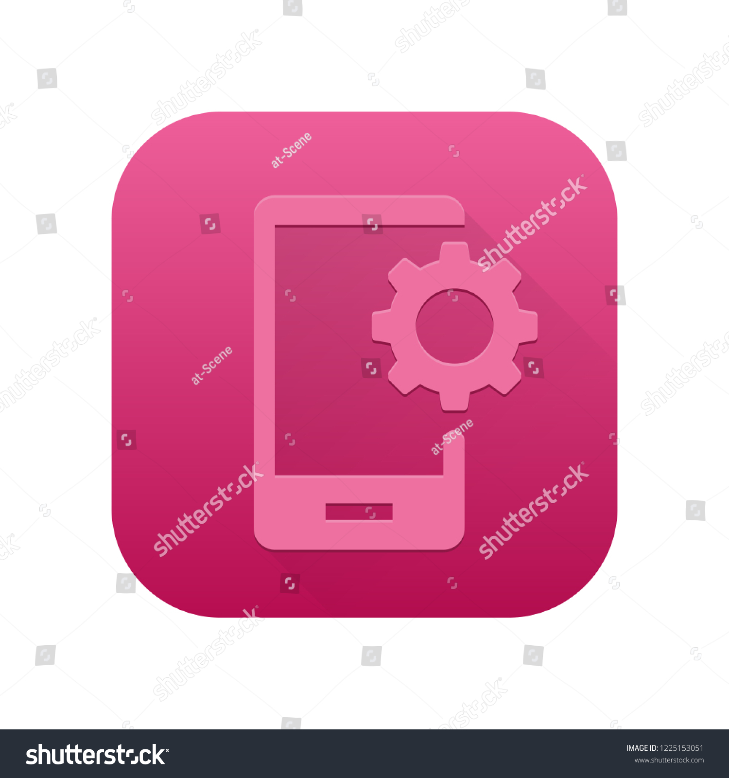 Device Settings App Icon Stock Vector (Royalty Free) 1225153051 ...