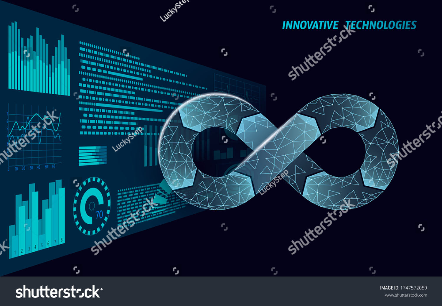 Devops Software Development Operations Infinity Symbol Stock Vector ... Devops Software Development Operations Infinity Symbol Stock Vector ...