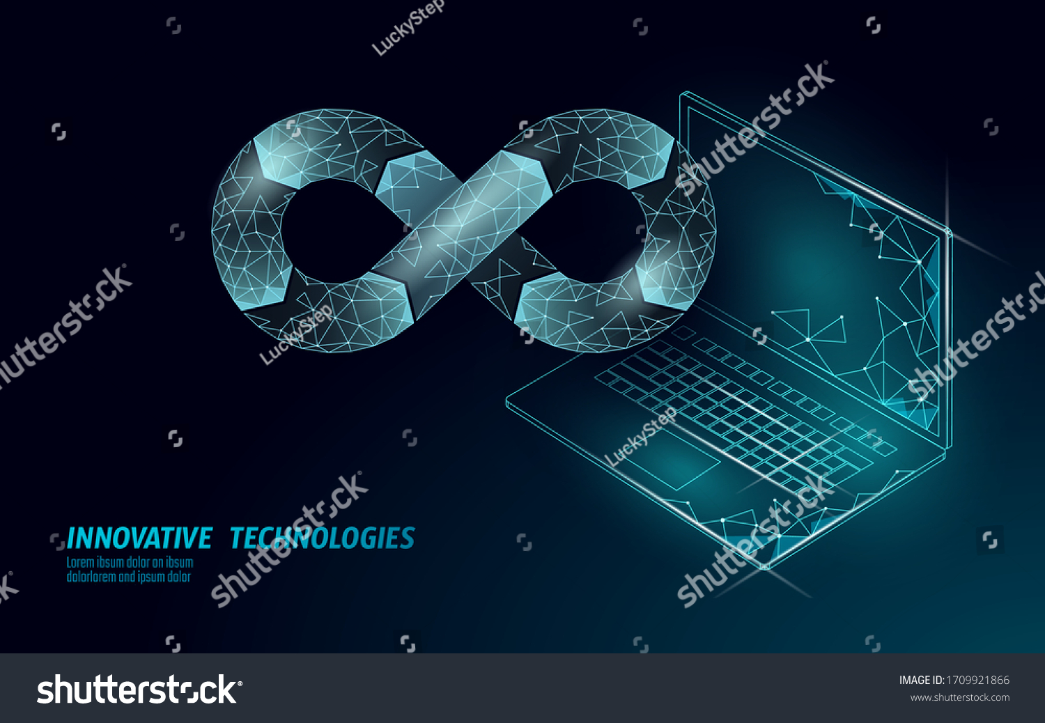 Devops Software Development Operations Infinity Symbol Stock Vector ... Devops Software Development Operations Infinity Symbol Stock Vector ...
