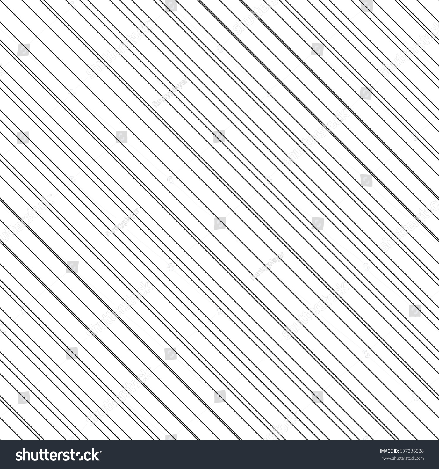 Diagonal Thin Black Lines Abstract On Stock Vector (Royalty Free) 697336588
