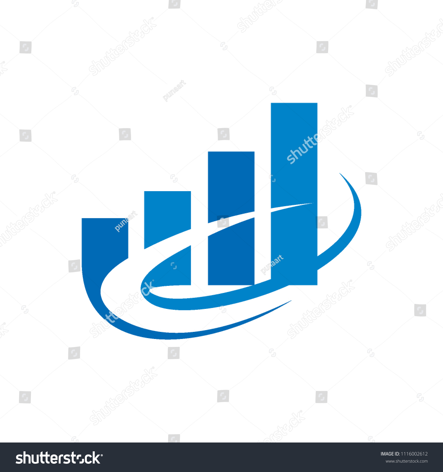 Diagram Logo Template Stock Vector (Royalty Free) 1116002612 | Shutterstock