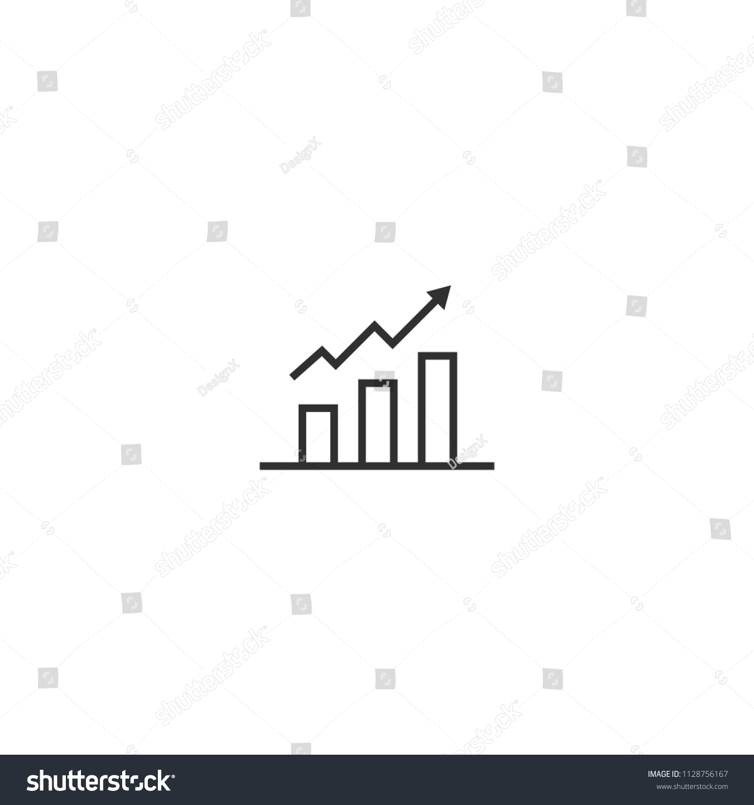 Diagram Vector Illustration Icon Concept Stock Vector (Royalty Free ...