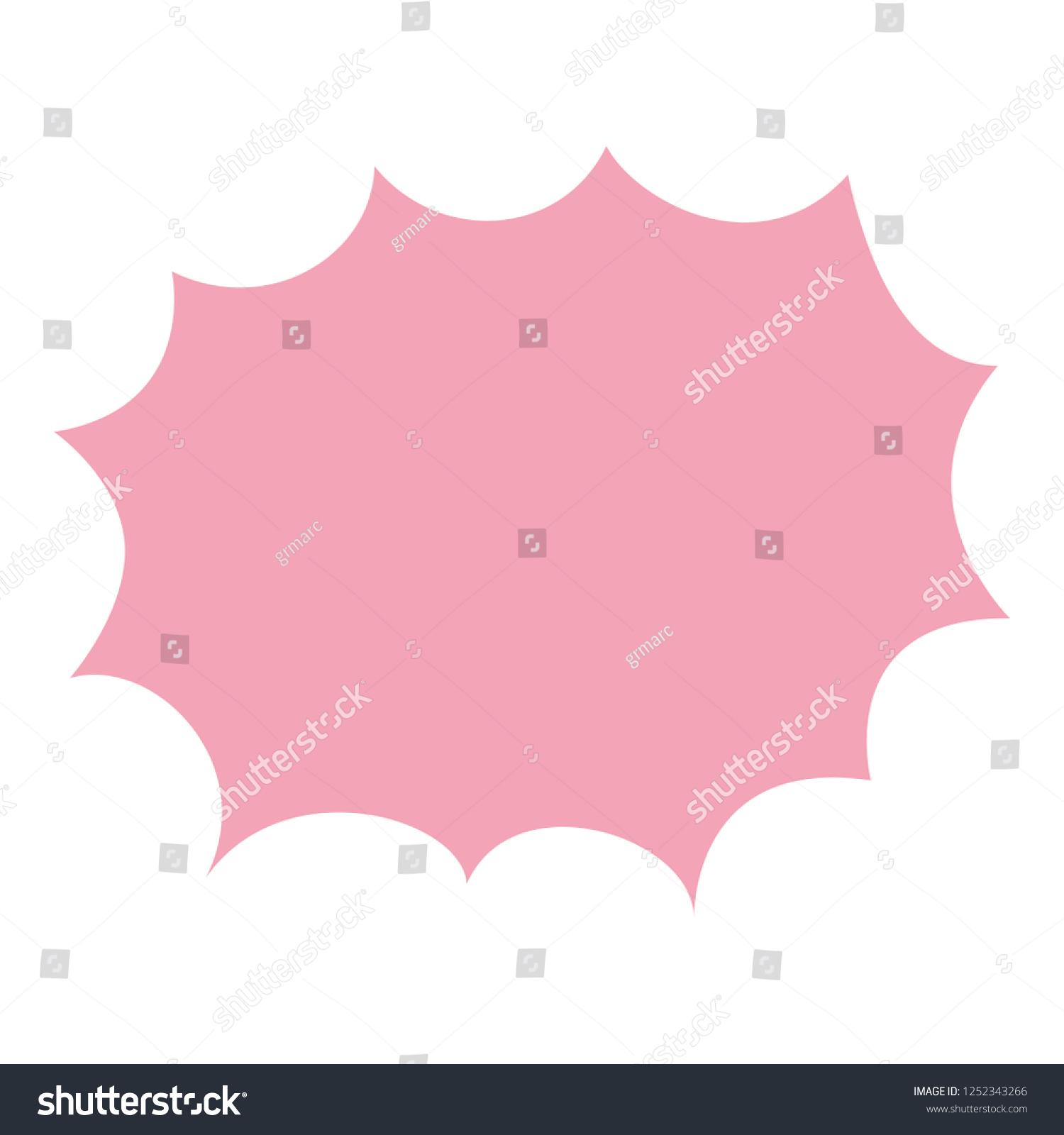 Dialog Boxes Comic Isolated Icon Stock Vector (Royalty Free) 1252343266 ...