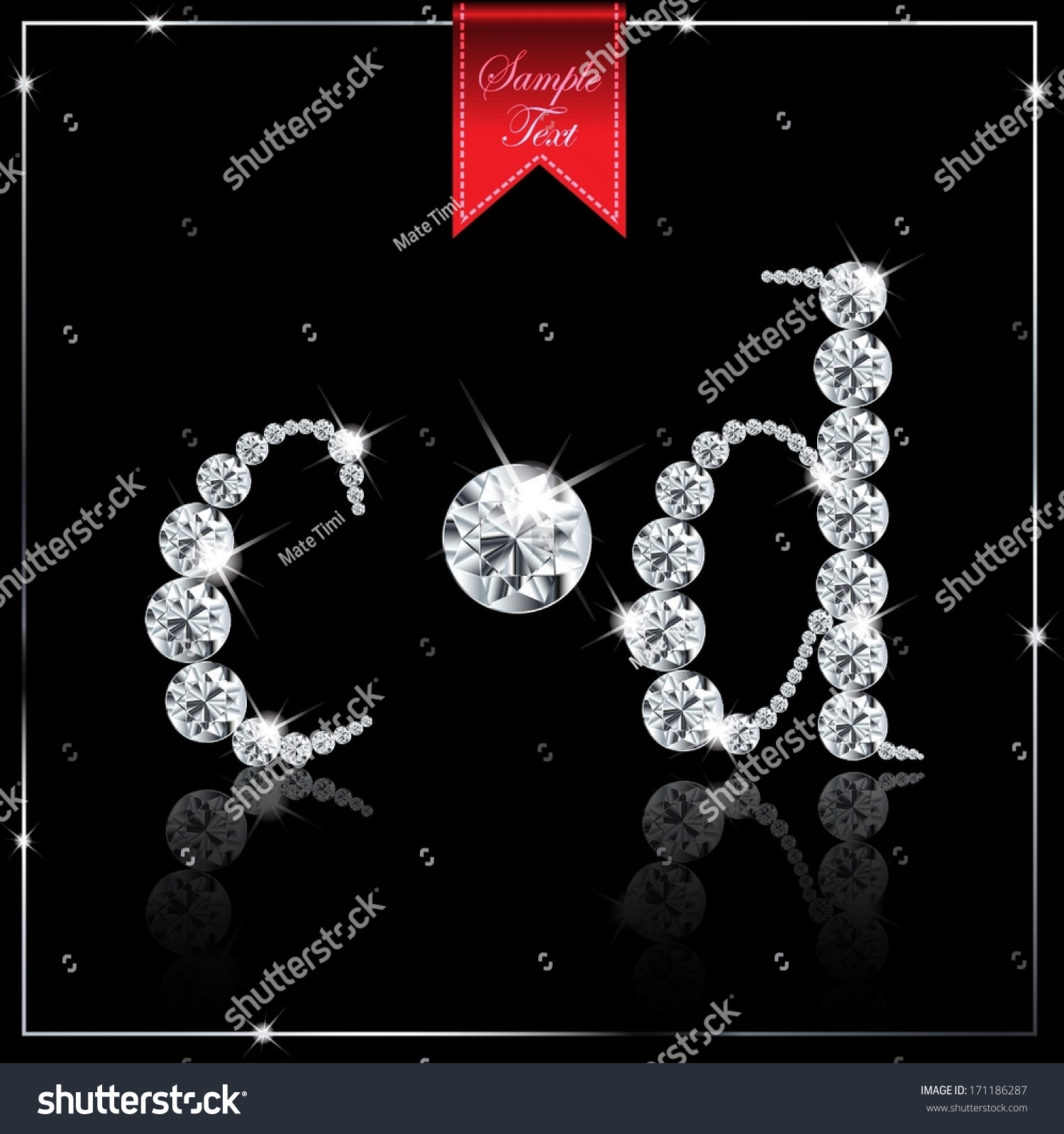 Diamond Abc C D Stock Vector (Royalty Free) 171186287 | Shutterstock