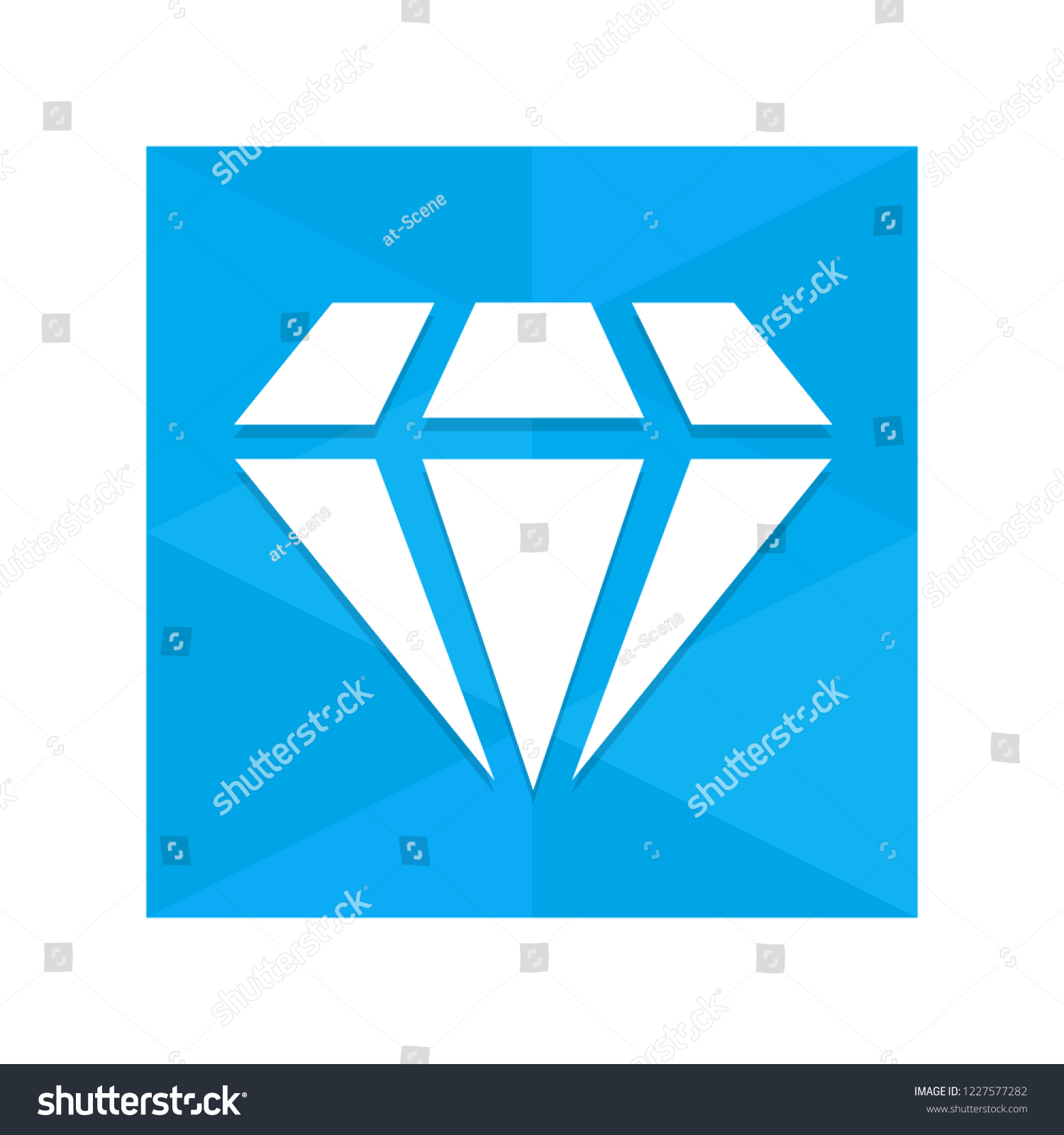 Diamond App Icon Stock Vector (Royalty Free) 1227577282 | Shutterstock