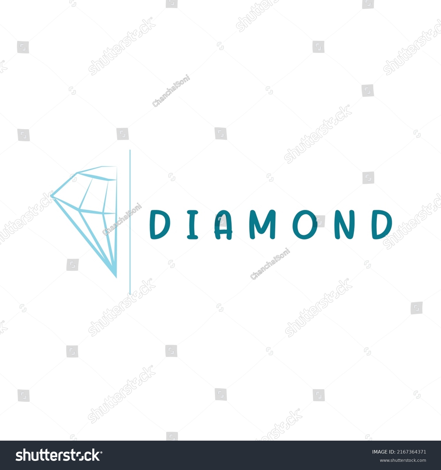 Diamond Logo Design Diamond Vector Stock Vector (Royalty Free ...