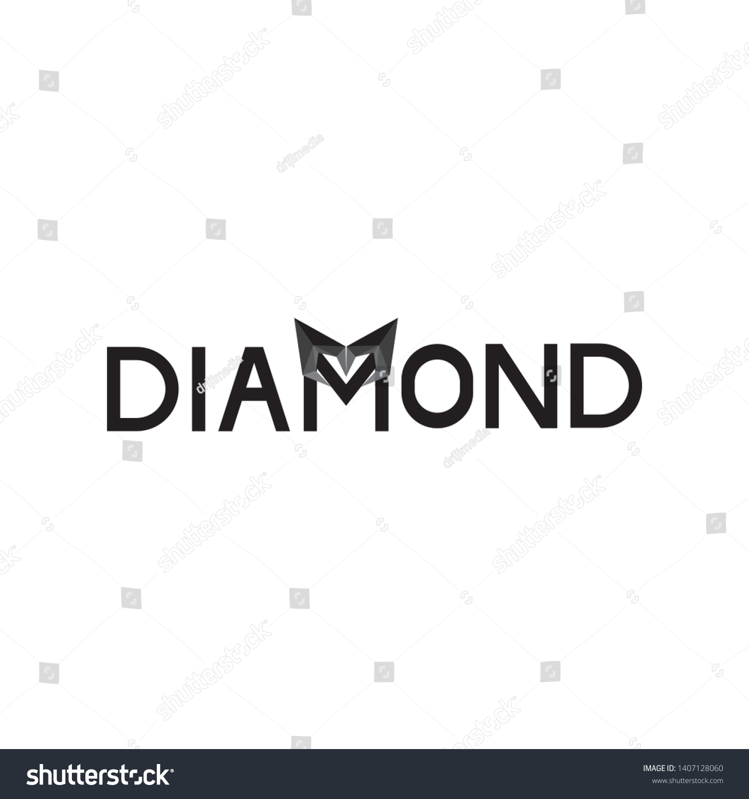 Diamond Logo Letter Design Vector Stock Vector (Royalty Free ...